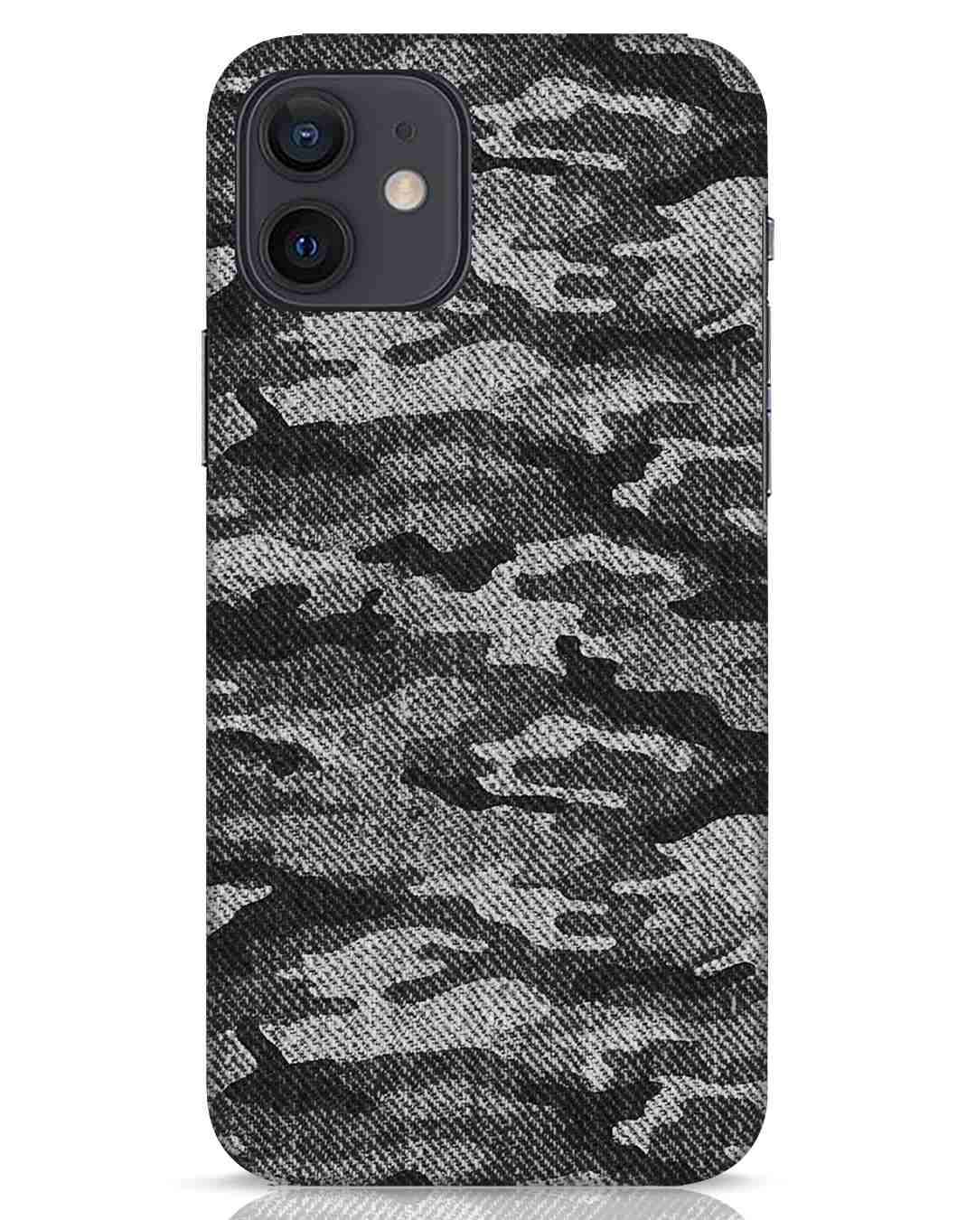 Buy Dark Camo iPhone 12 Mobile Cover Online in India at Bewakoof