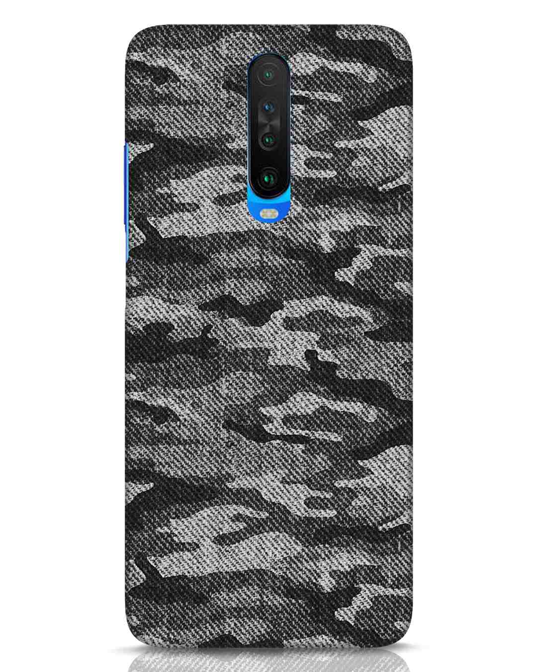 Buy Dark Camo Xiaomi Poco X2 Mobile Cover Online in India at Bewakoof