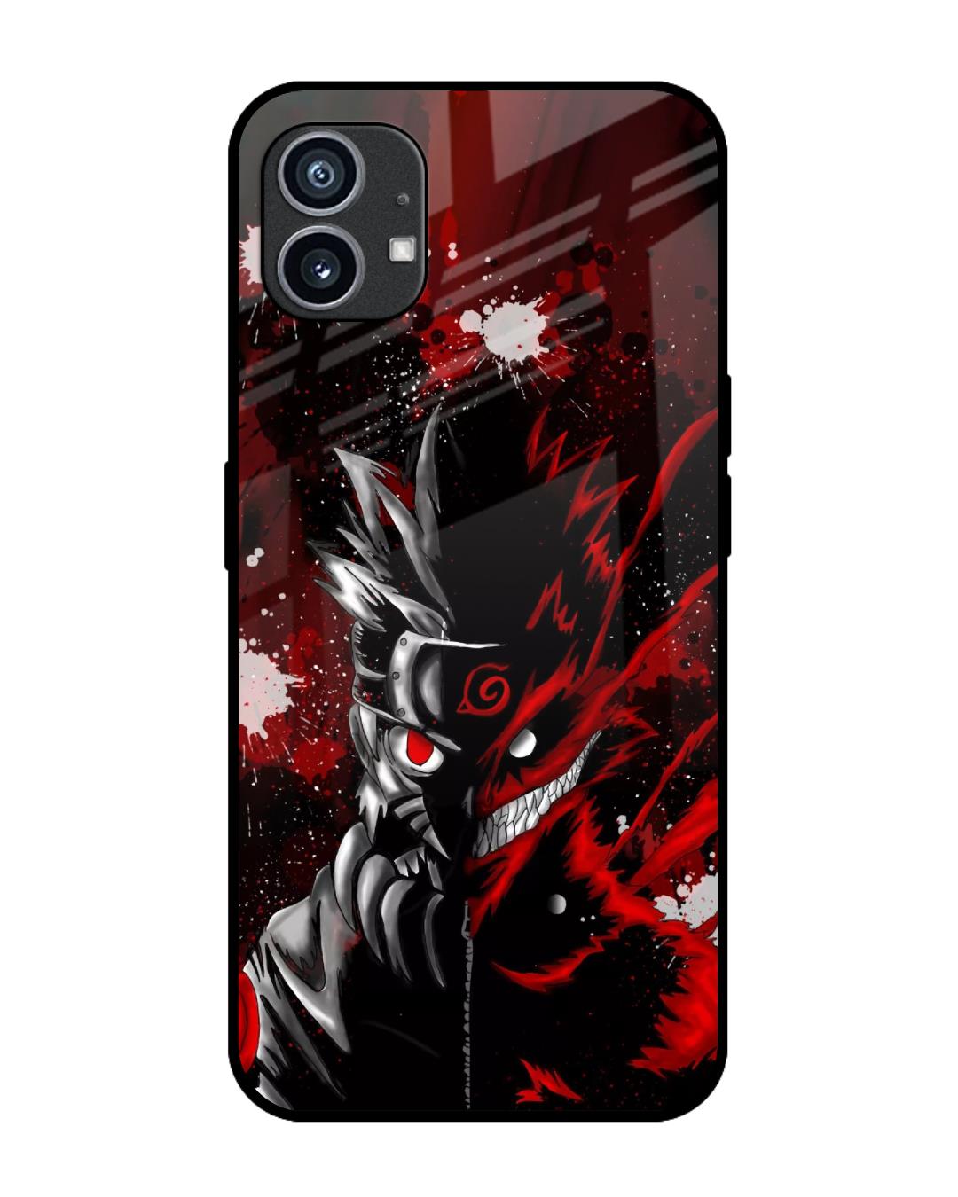 Buy Dark Character Premium Glass Case for Nothing Phone (1) (Shock ...