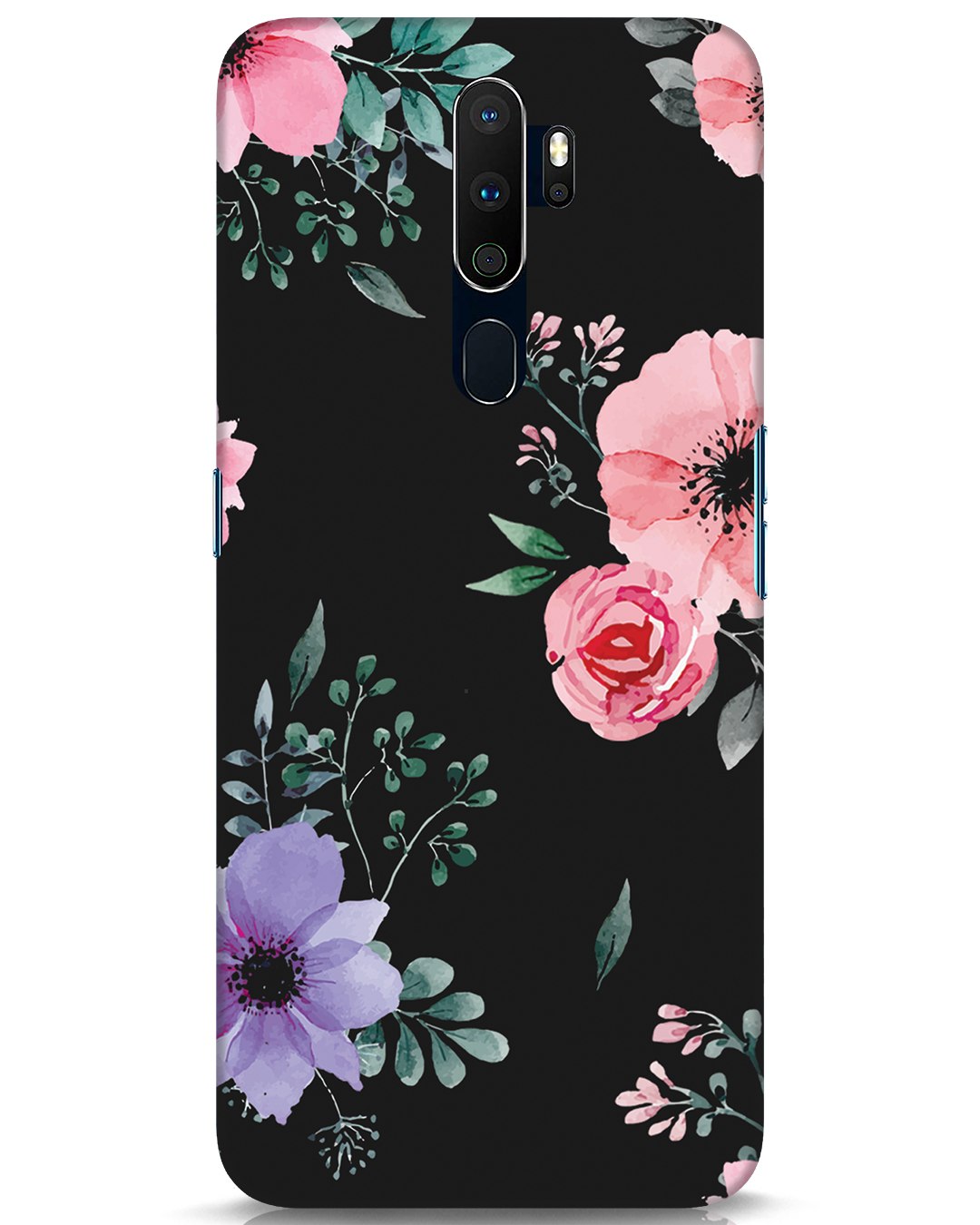 Buy Dark Florals Oppo A9 2020 Mobile Cover Online in India at Bewakoof