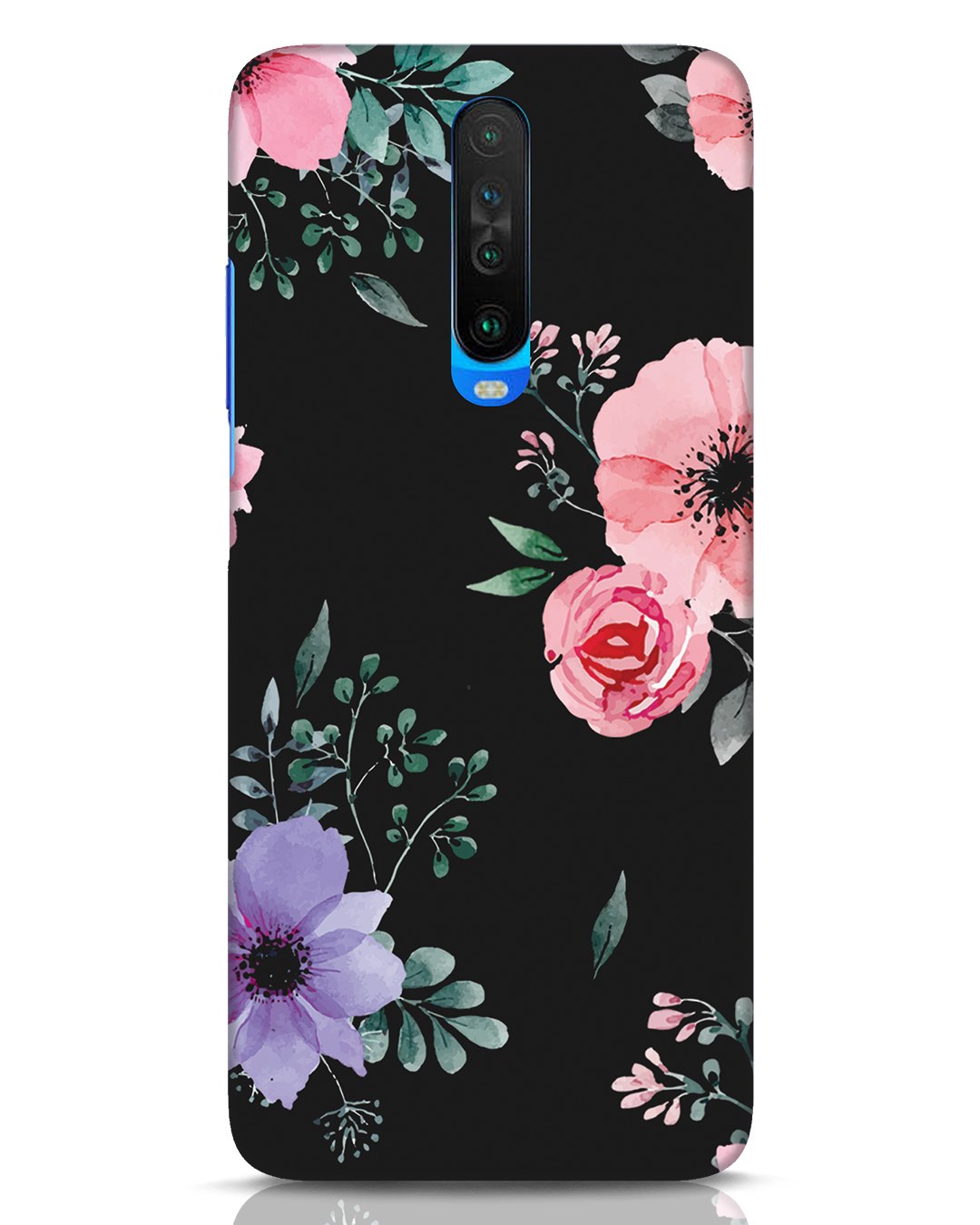 Buy Dark Florals Xiaomi Poco X2 Mobile Cover Online in India at Bewakoof