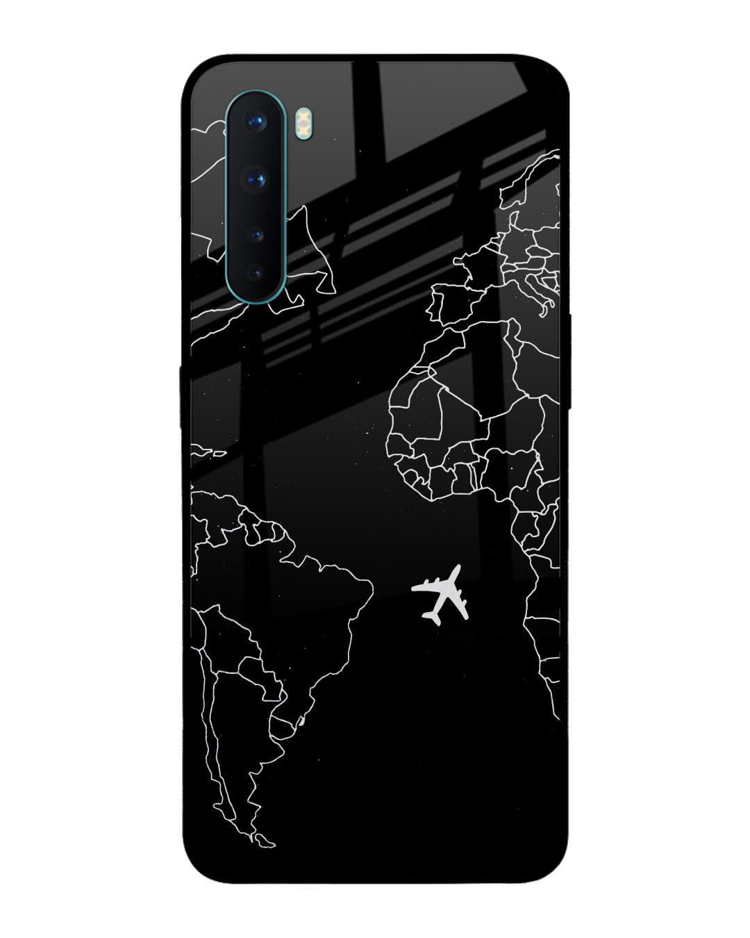 Buy Dark Fly Premium Glass Case for OnePlus Nord (Shock Proof, Scratch ...