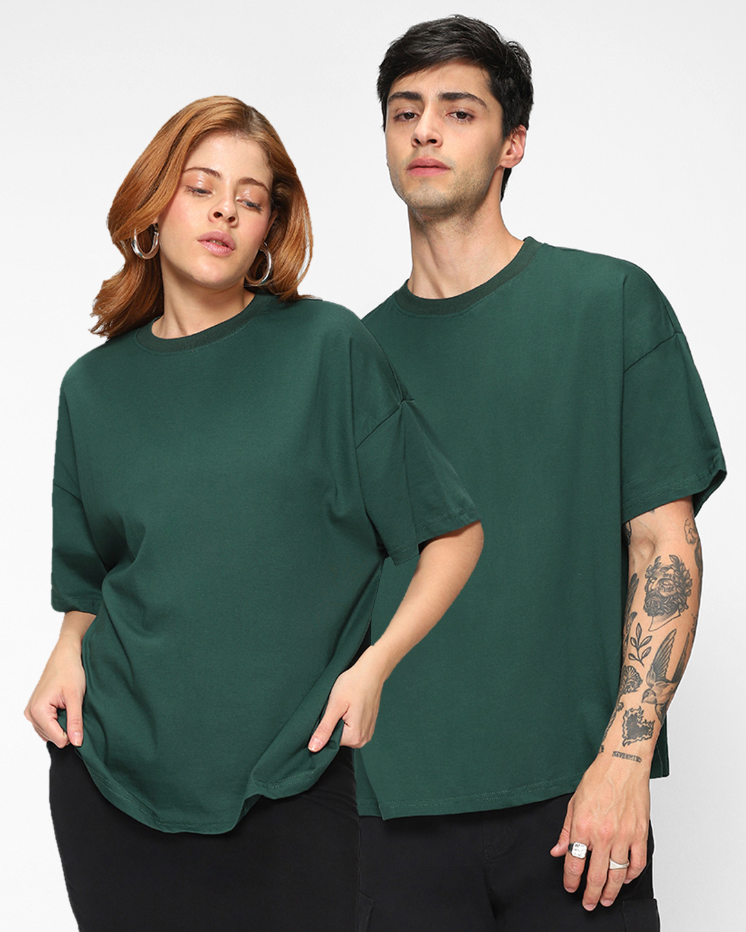 Buy Unisex Greeen T-shirt Online at Bewakoof