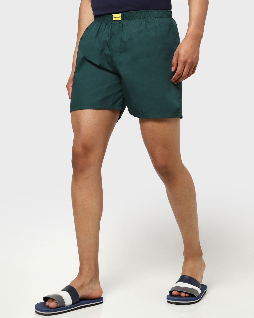 Buy Men's Green Boxers Online in India at Bewakoof