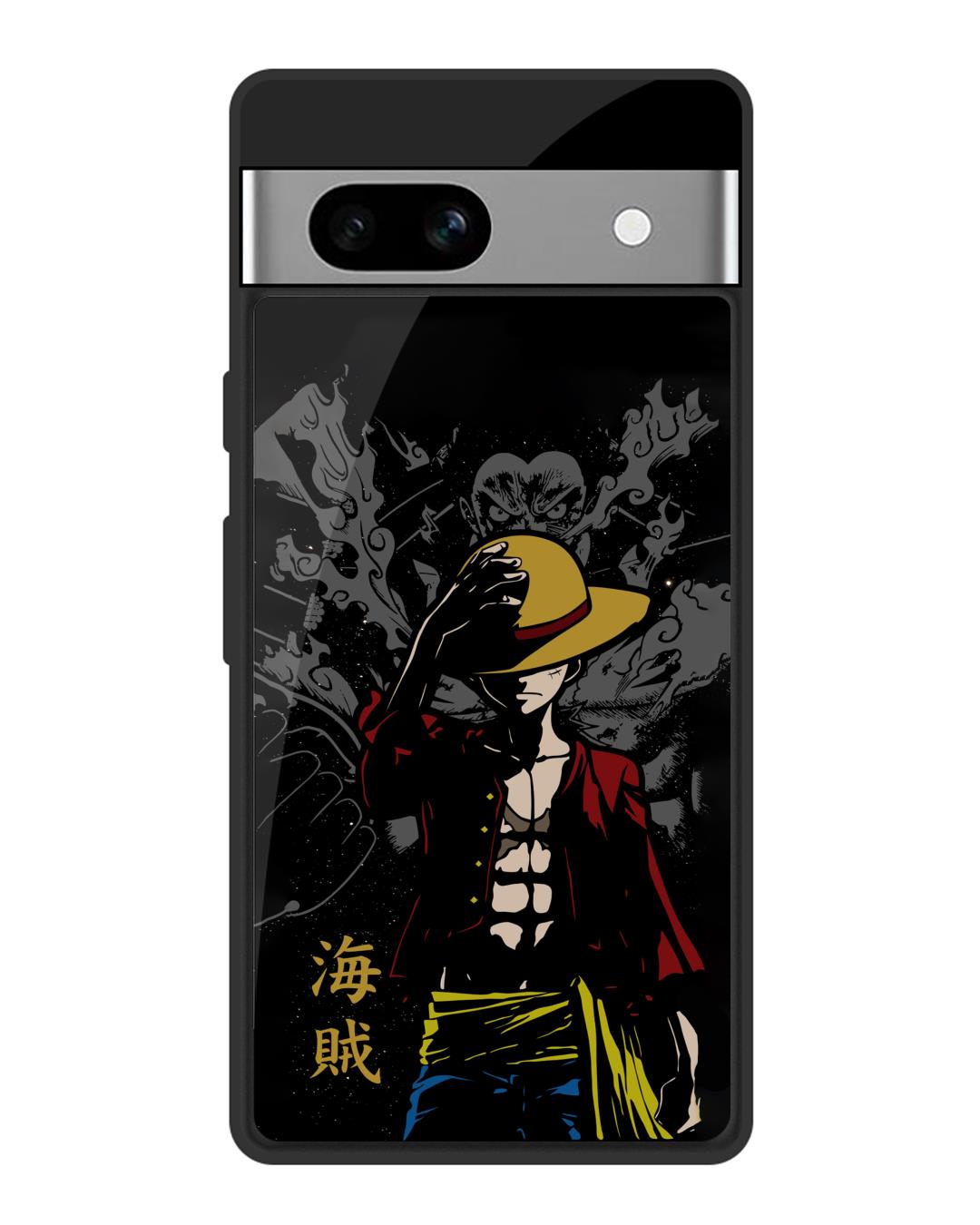 Buy Dark Luffy Premium Glass Case for Google Pixel 7a (Shock Proof ...