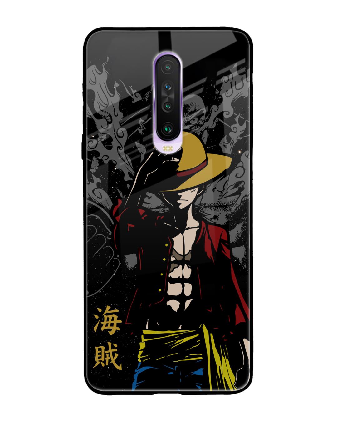 Buy Dark Luffy Premium Glass Case for Xiaomi Poco X2 (Shock Proof ...