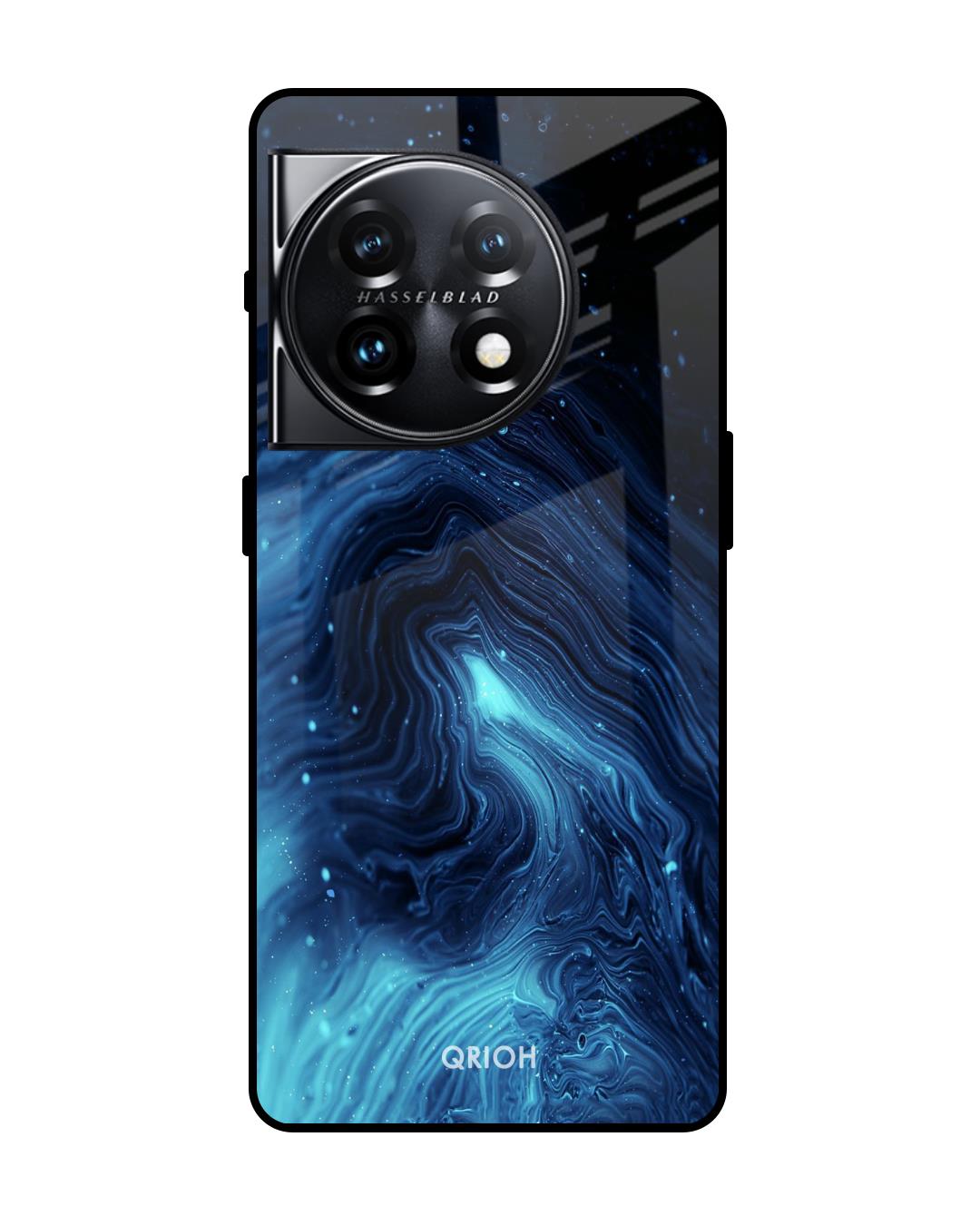 Buy Dazzling Ocean Gradient Premium Glass Case for OnePlus 11 5G (Shock ...