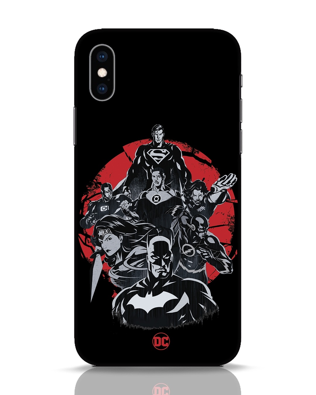 Buy DC Superheroes Designer Hard Cover for Apple iPhone XS Online in ...