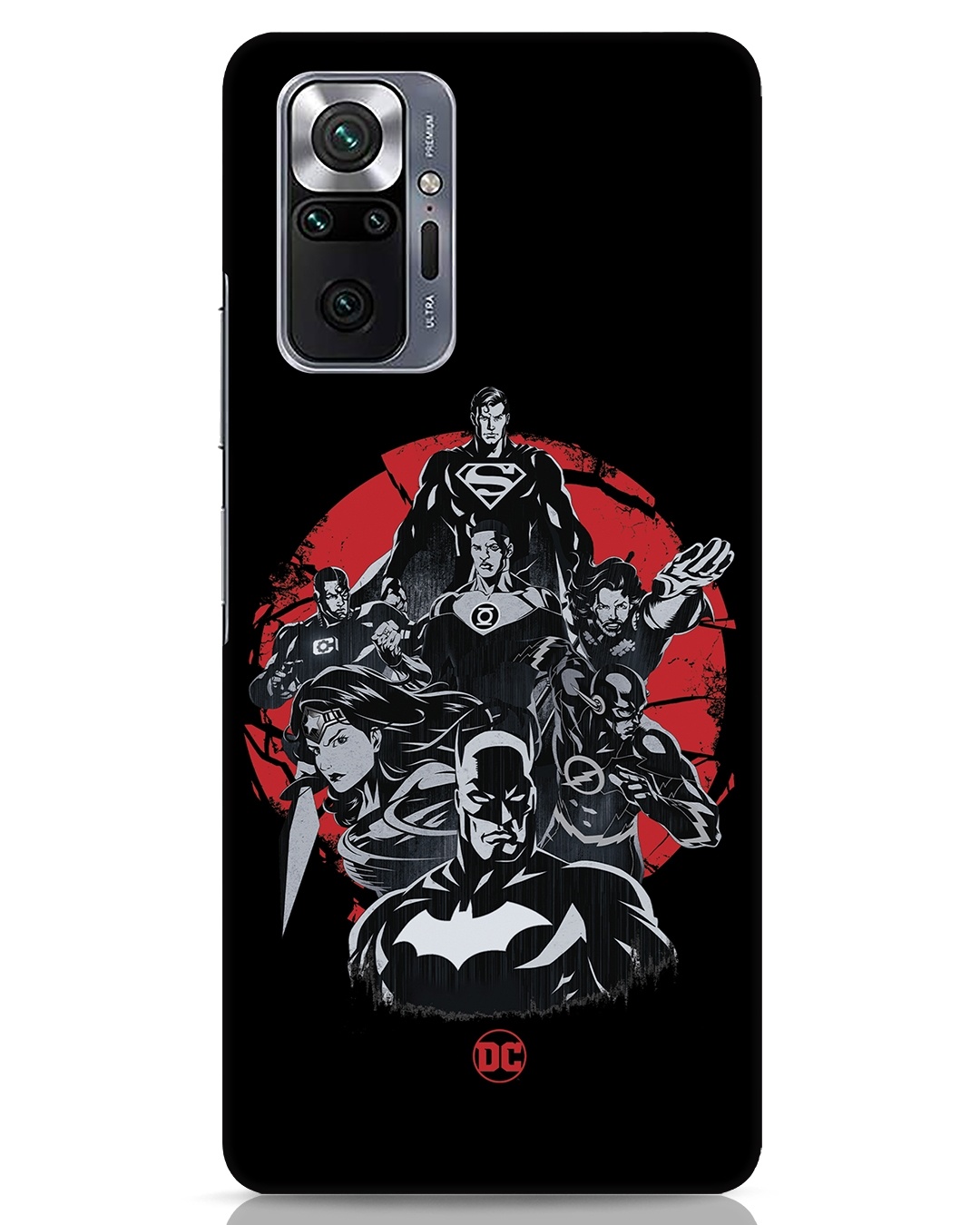 Buy DC Superheroes Designer Hard Cover for Xiaomi Redmi Note 10 Pro Max ...