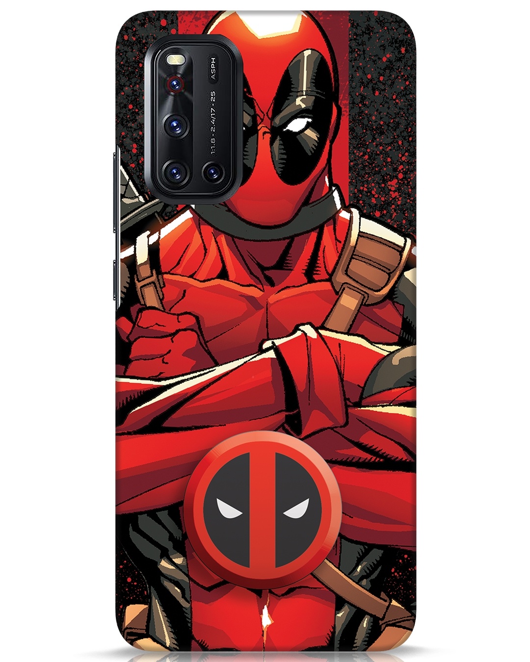 Buy Deadpool 3D Designer Cover for Vivo V19 Online in India at Bewakoof