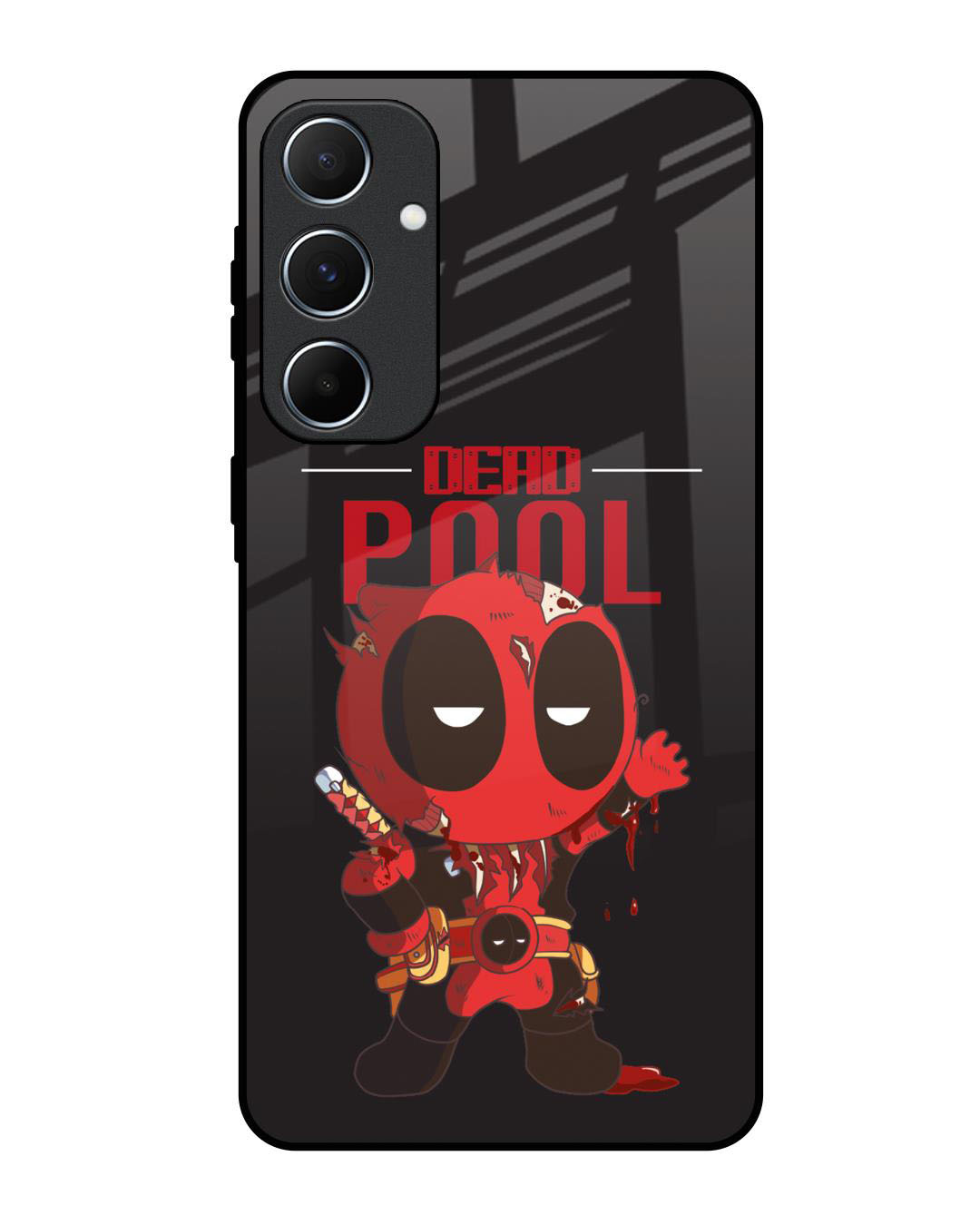 Buy Deadpool Premium Glass Cover for Samsung Galaxy A55 5G Online in ...