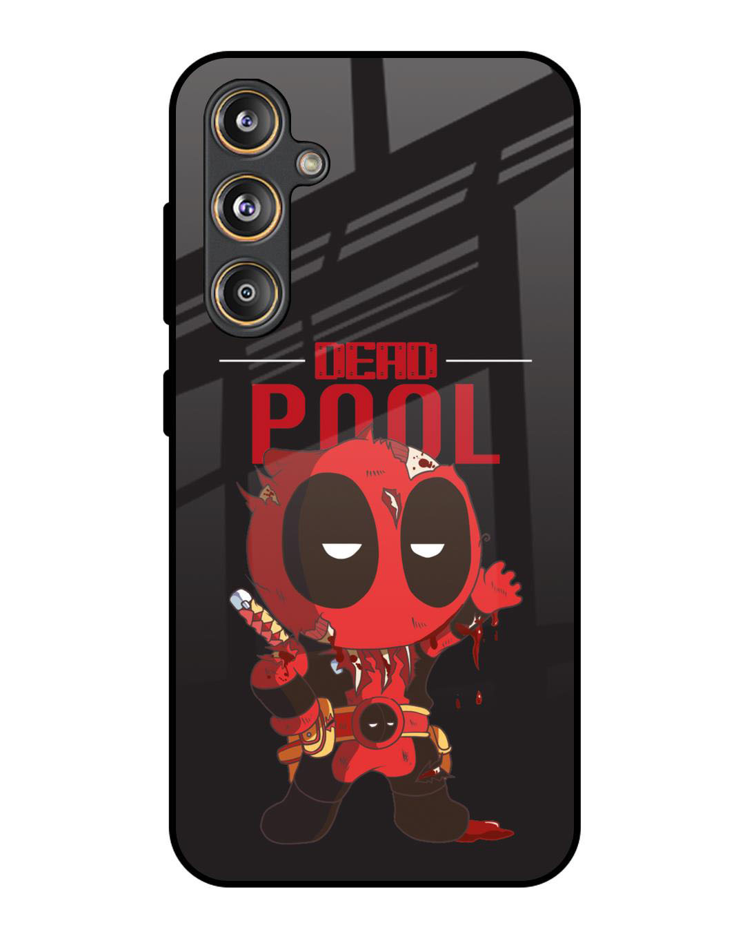 Buy Deadpool Premium Glass Cover for Samsung Galaxy F55 5G Online in ...