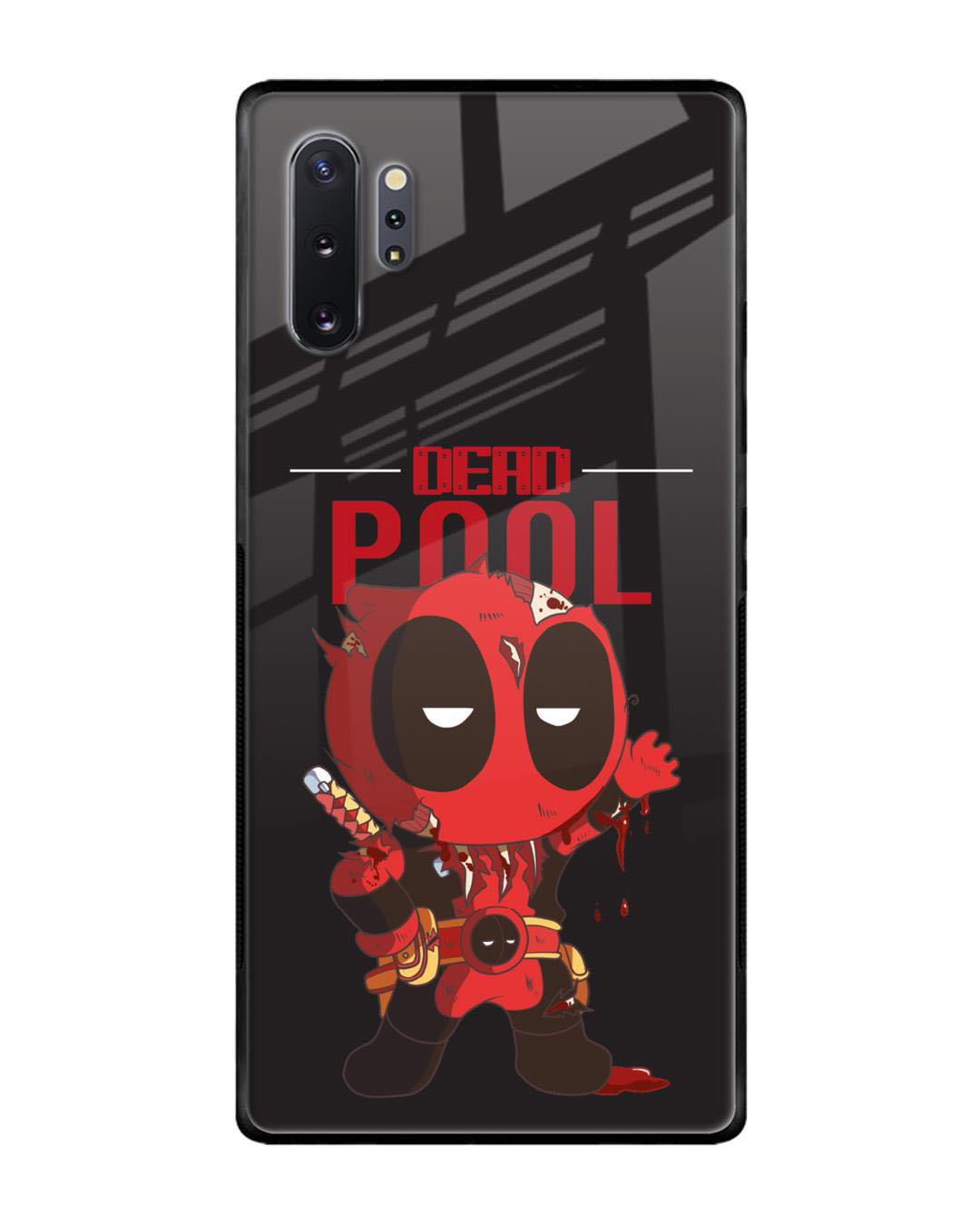 Buy Deadpool Premium Glass Cover for Samsung Galaxy Note 10 Plus Online ...