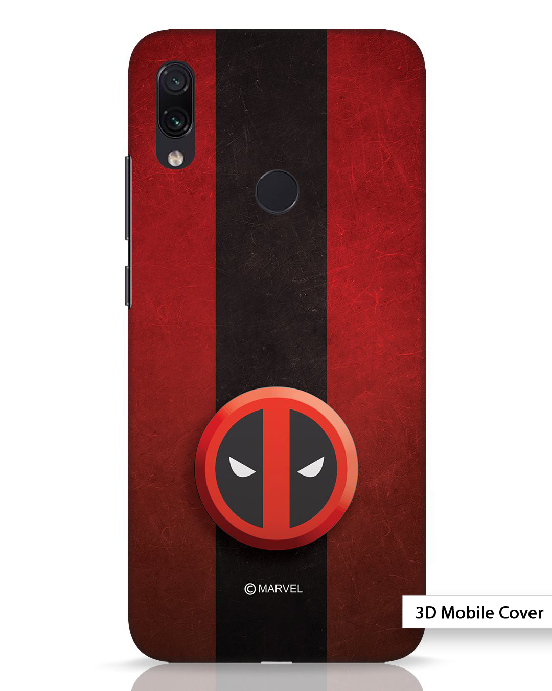 Buy Deadpool Shadow Xiaomi Redmi Note 7 Pro 3D Mobile Cover Online in ...