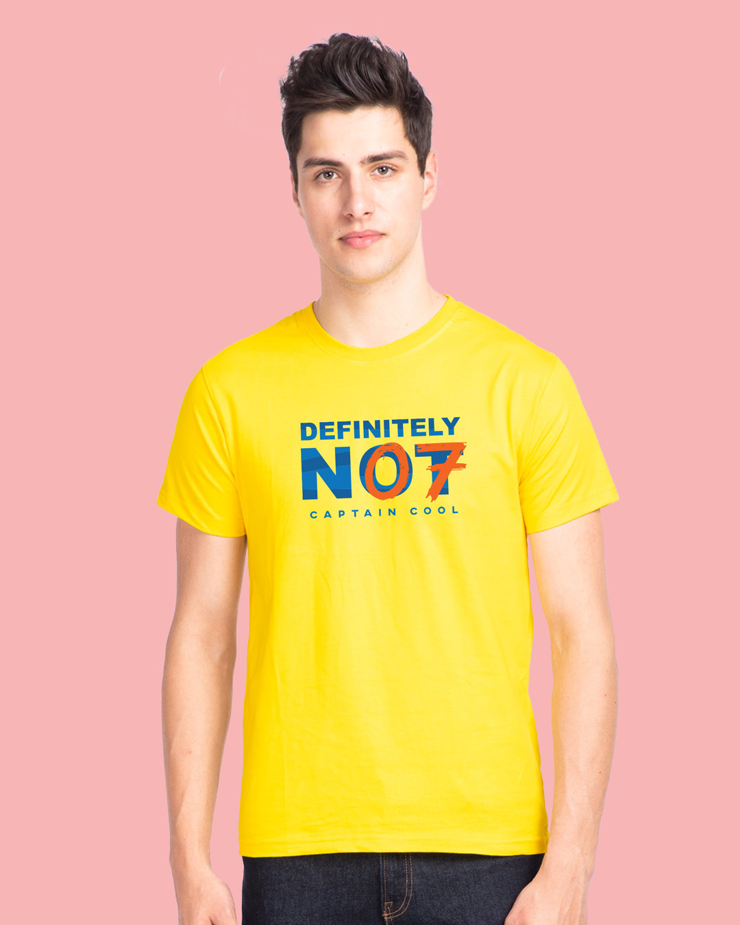 Buy Definitely Not 7 Half Sleeve T-Shirt Online at Bewakoof