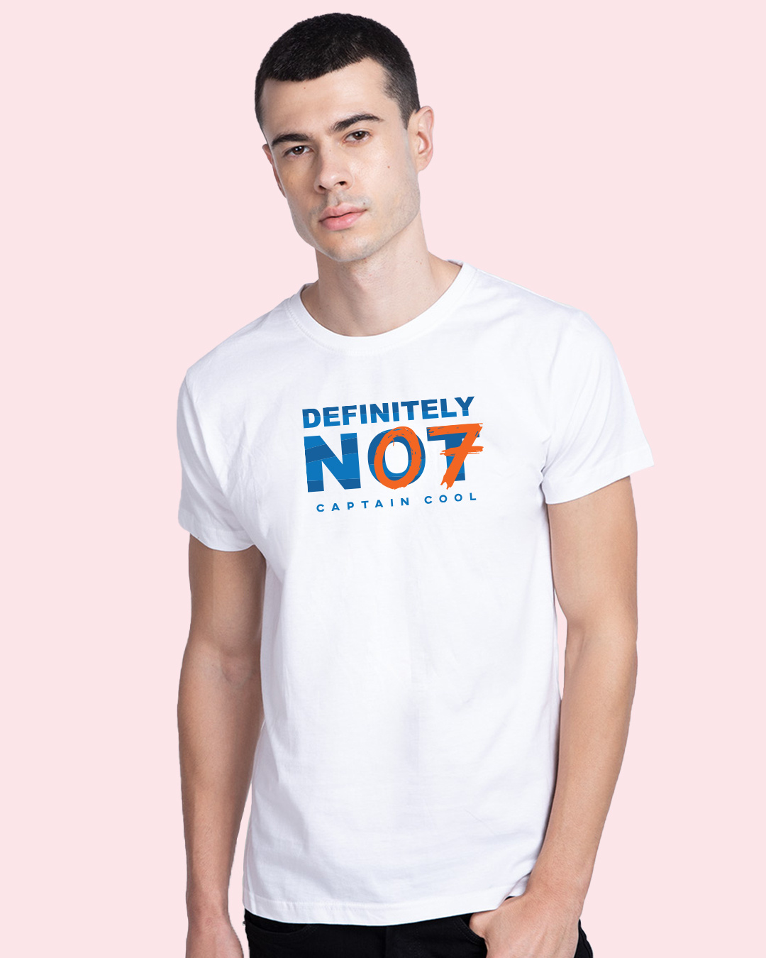 Buy Definitely Not 7 Half Sleeve T-Shirt Online at Bewakoof