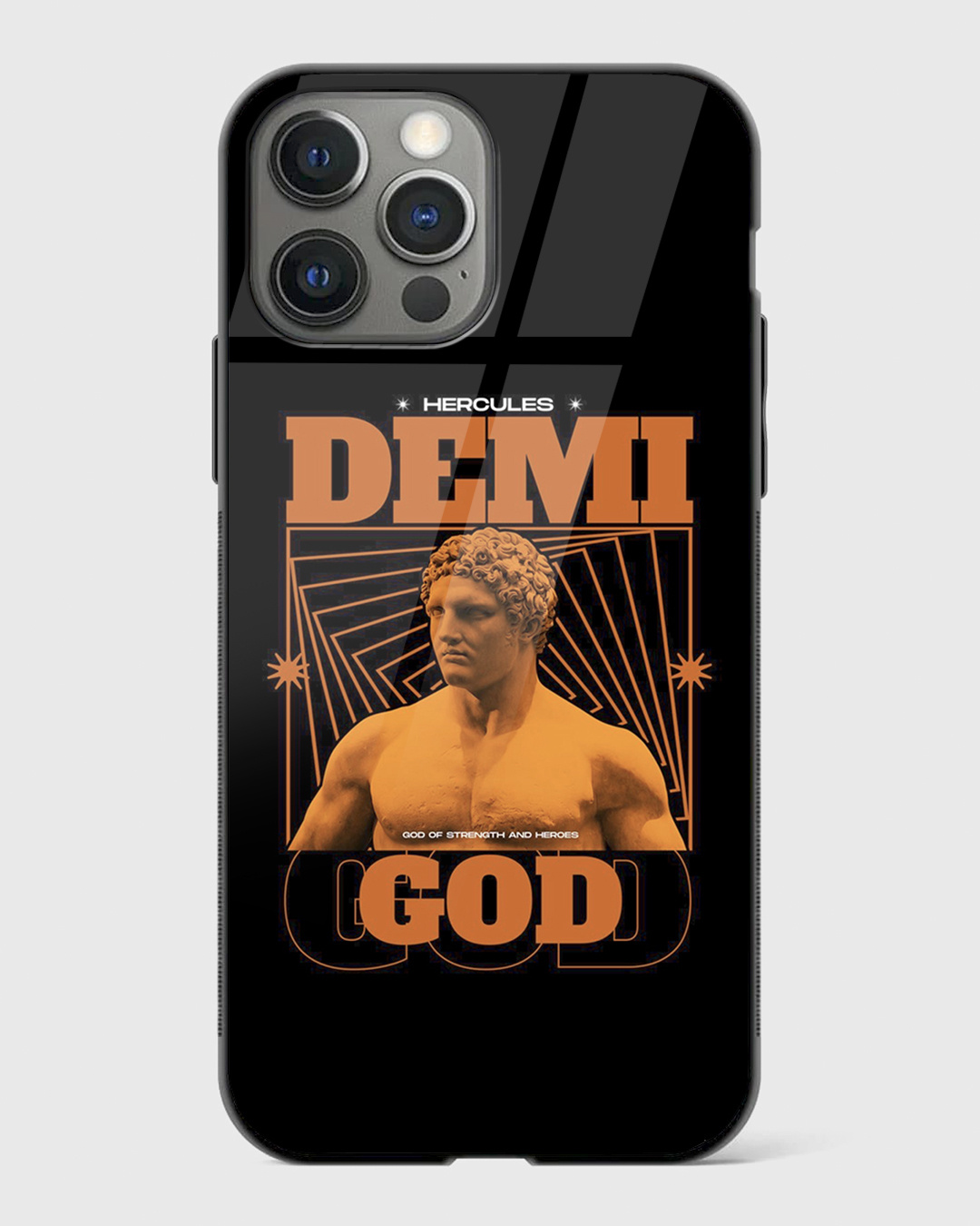 Buy Demi God Premium Glass Case for Apple iPhone 14 Pro Max Online in ...