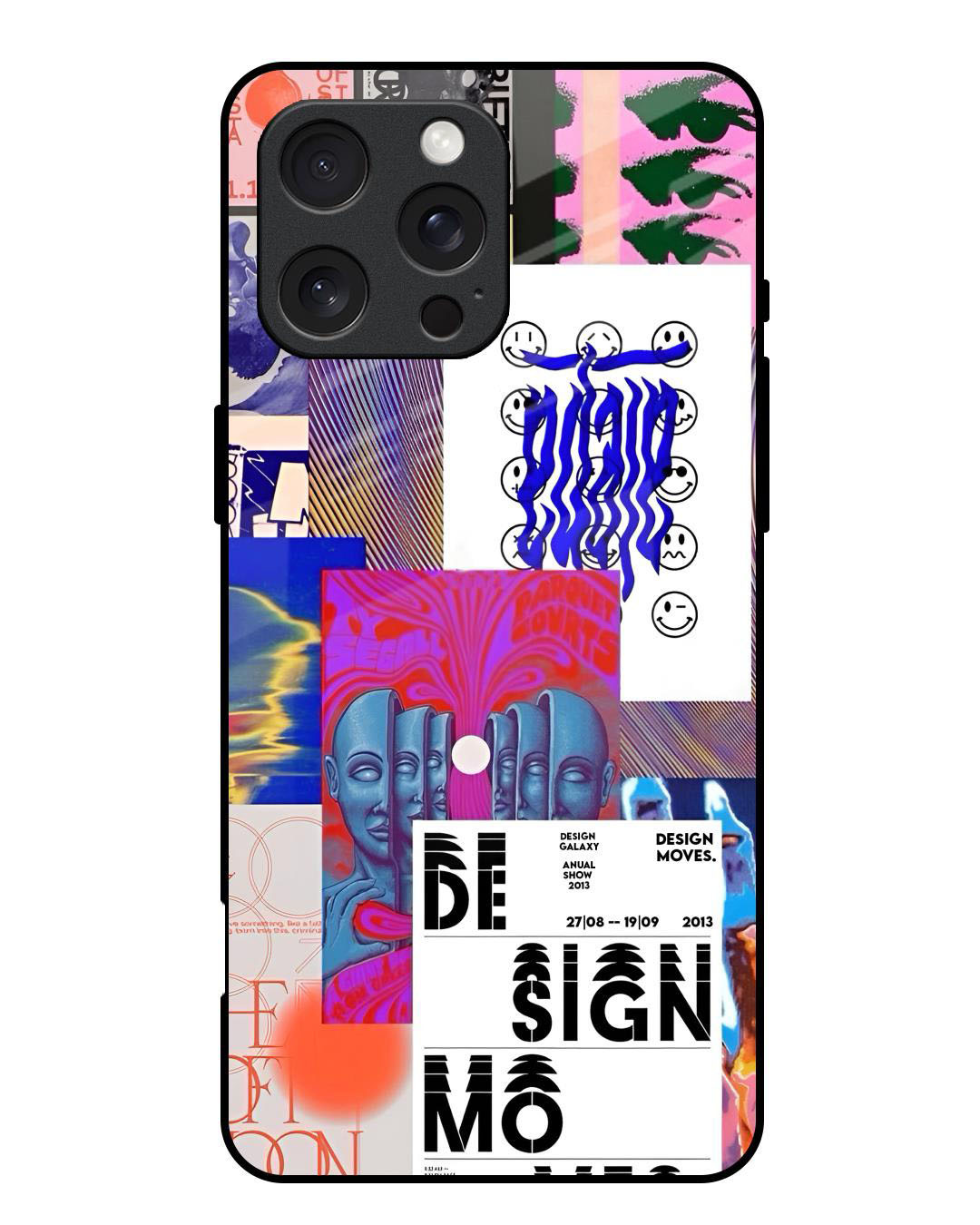 Buy Designs Moves Premium Glass Cover for Apple iPhone 16 Pro Max ...