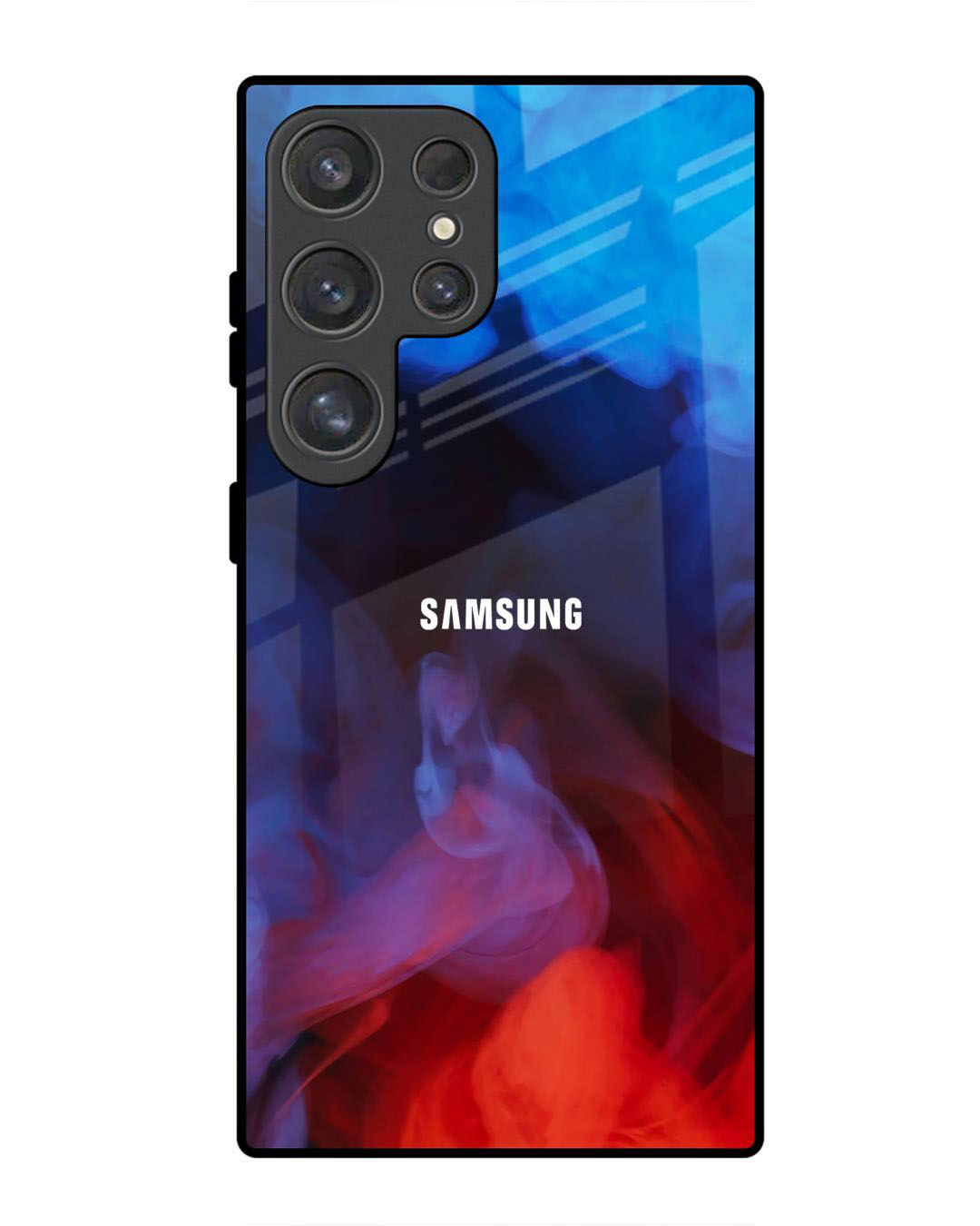 Buy Dim Smoke Premium Glass Cover for Samsung Galaxy S25 Ultra 5G(Shock ...