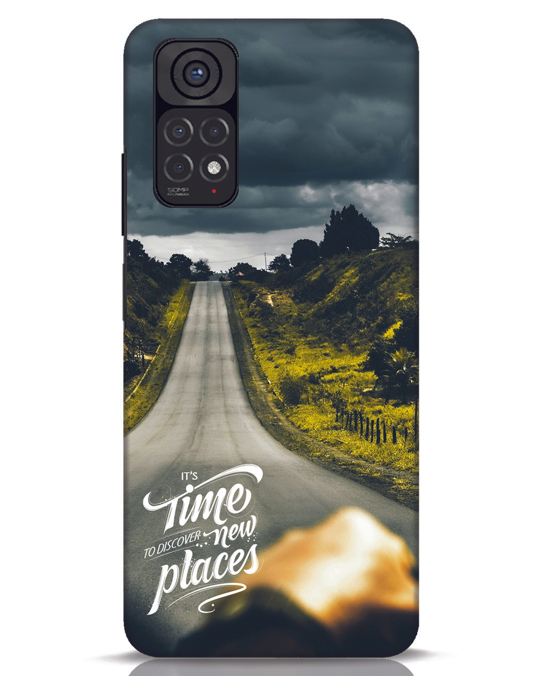 Buy Discover New Places Designer Hard Cover for Redmi Note 11 Online in ...