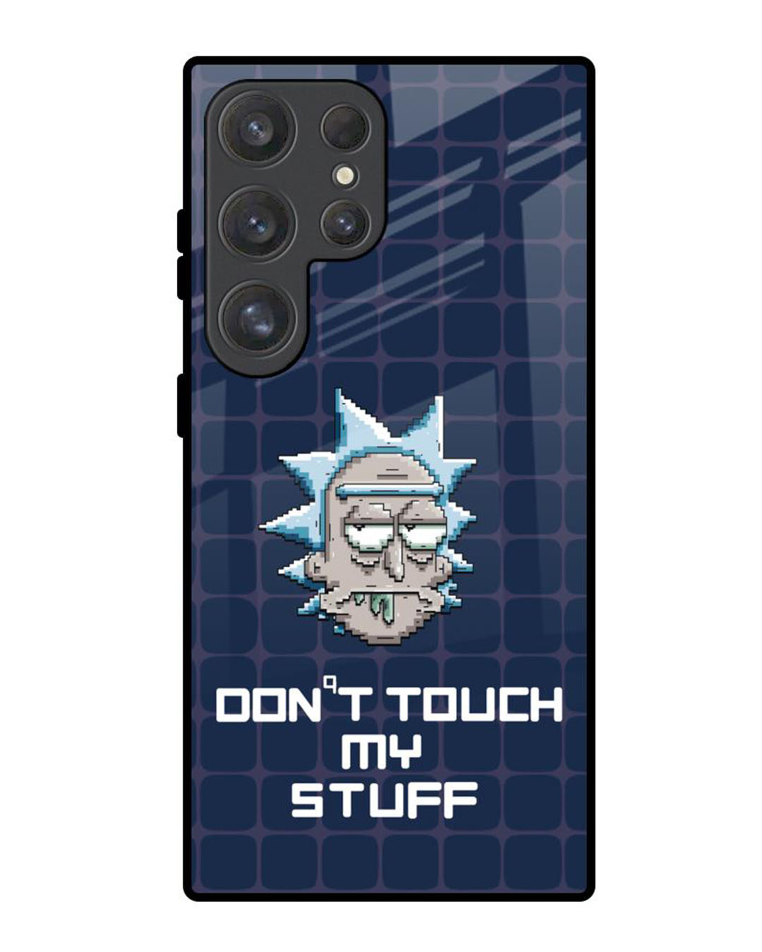 Buy Don't Touch My Stuff Premium Glass Cover for Samsung Galaxy S25 ...