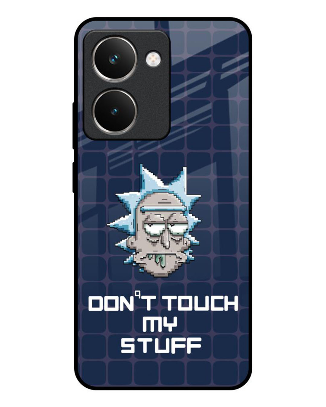 Buy Don't Touch My Stuff Premium Glass Cover for Realme P3 Ultra 5G ...