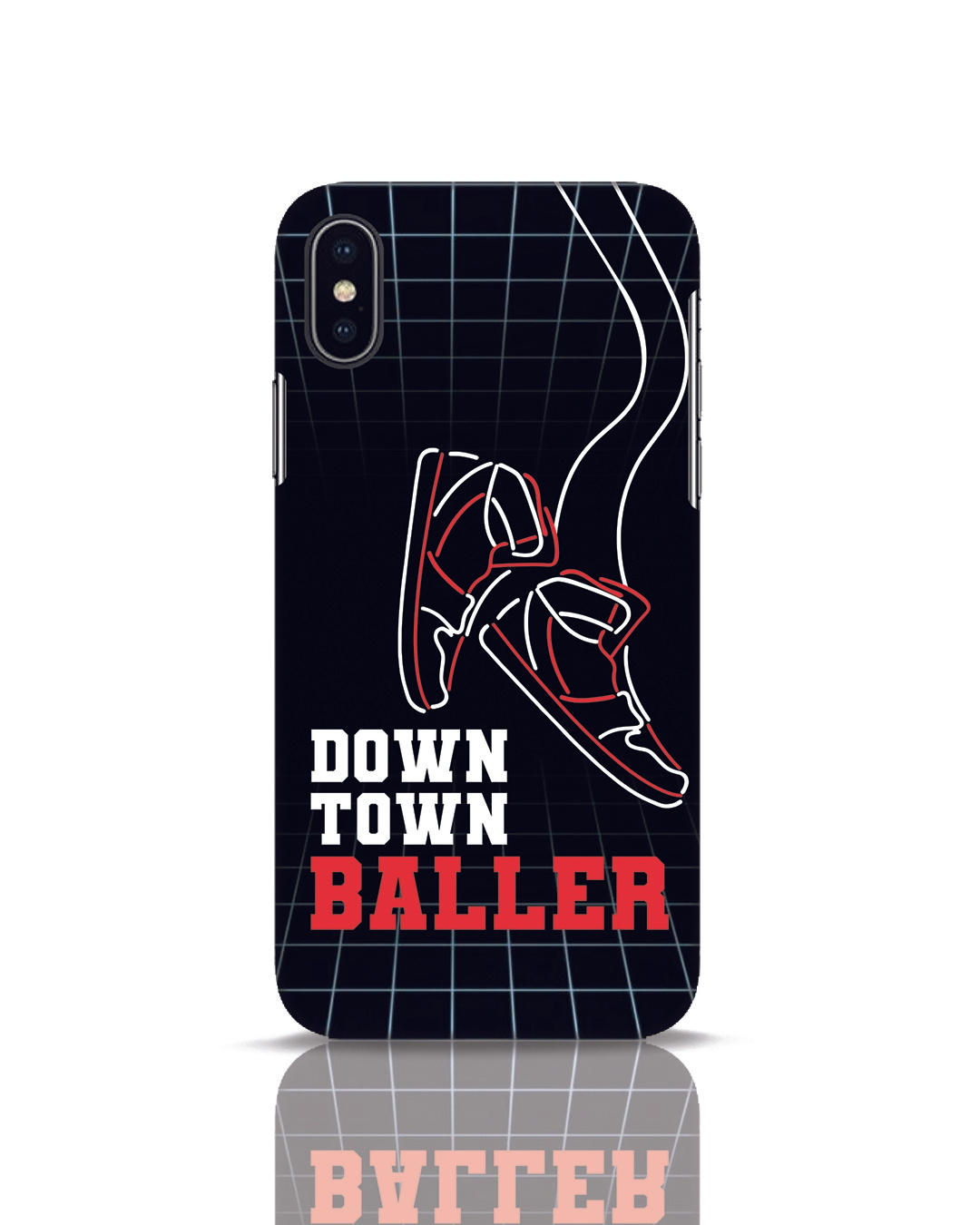 Buy Downtown Baller Designer Hard Cover for Apple iPhone X Online in ...