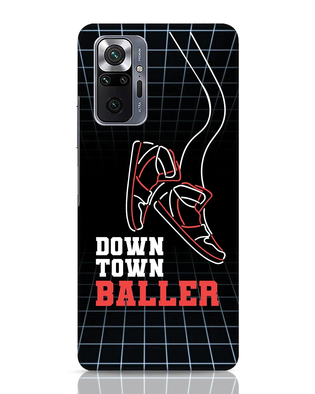 Buy Downtown Baller Designer Hard Cover for Xiaomi Redmi Note 10 Pro ...