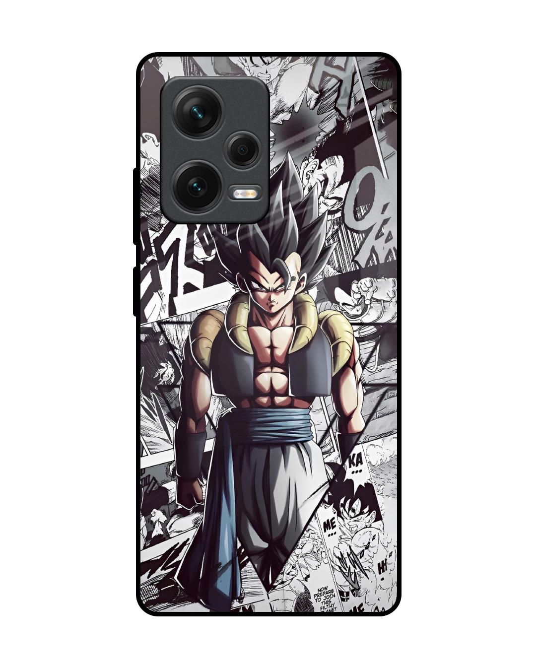 Buy Dragon Anime Art Premium Glass Case for Redmi Note 12 Pro 5G (Shock ...