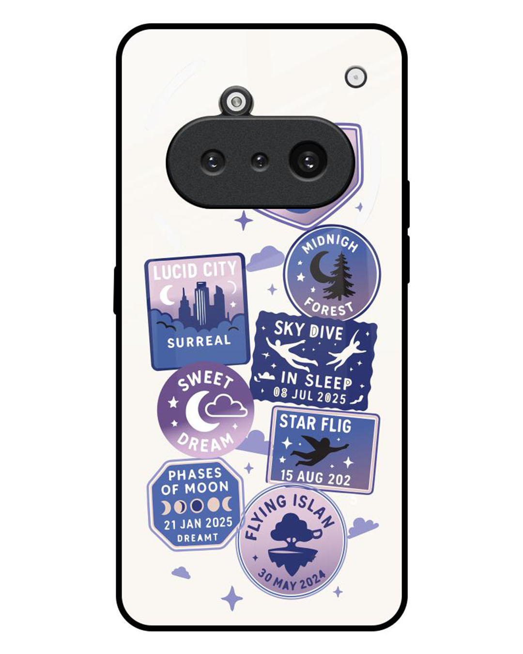 Buy Dream Journal Premium Glass Cover for Nothing Phone 3a Online in ...