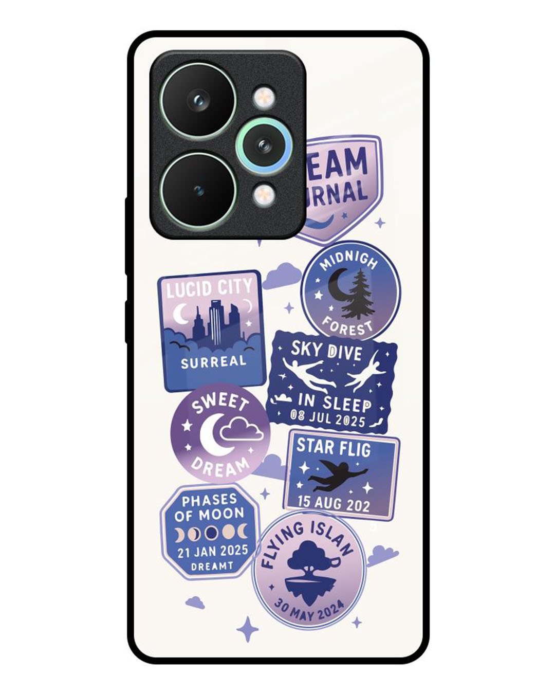 Buy Dream Journal Premium Glass Cover for Realme 15 Pro 5G Online in ...