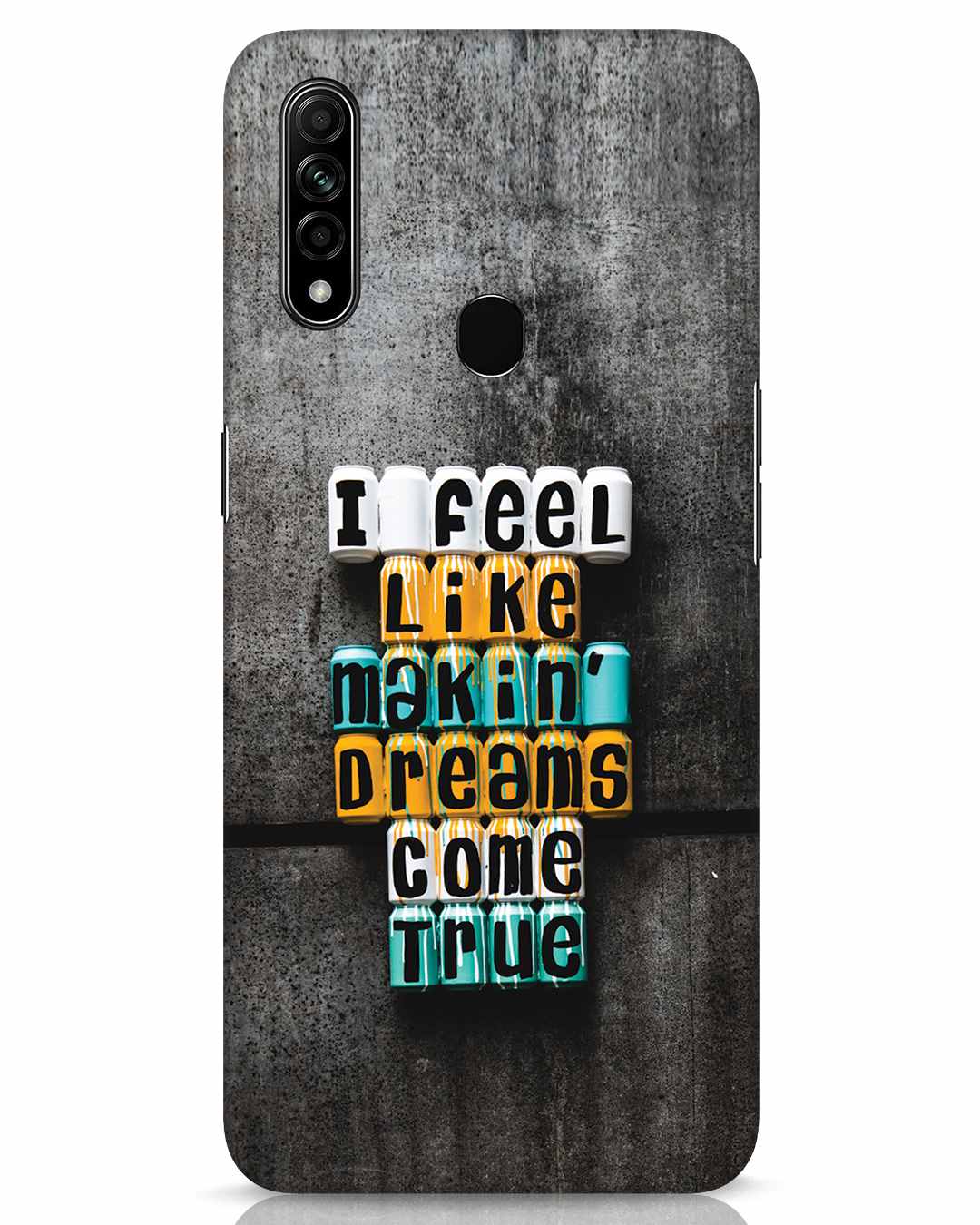 Buy Dreams Come True Oppo A31 Mobile Cover Online in India at Bewakoof