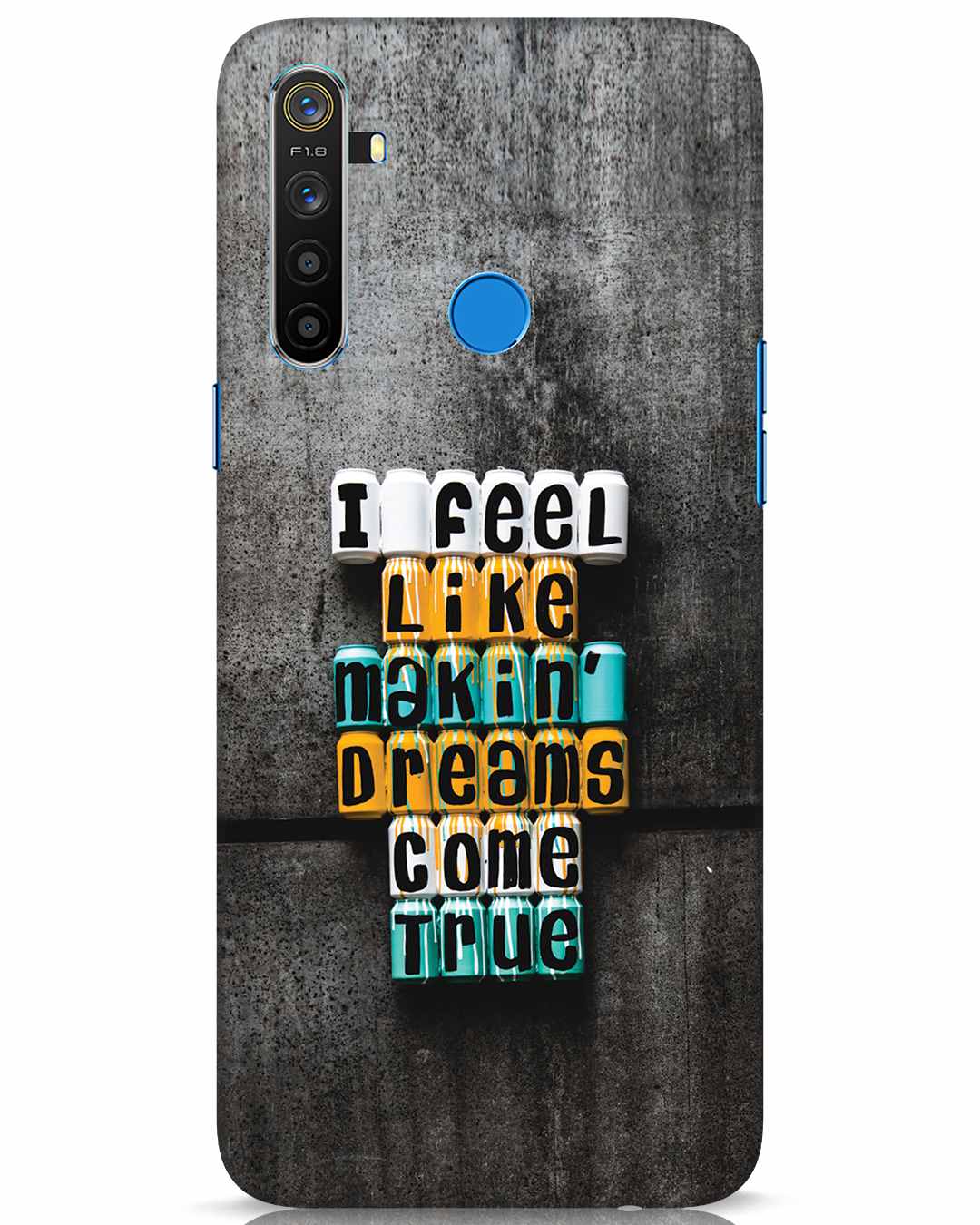 Buy Dreams Come True Realme 5 Mobile Cover Online in India at Bewakoof