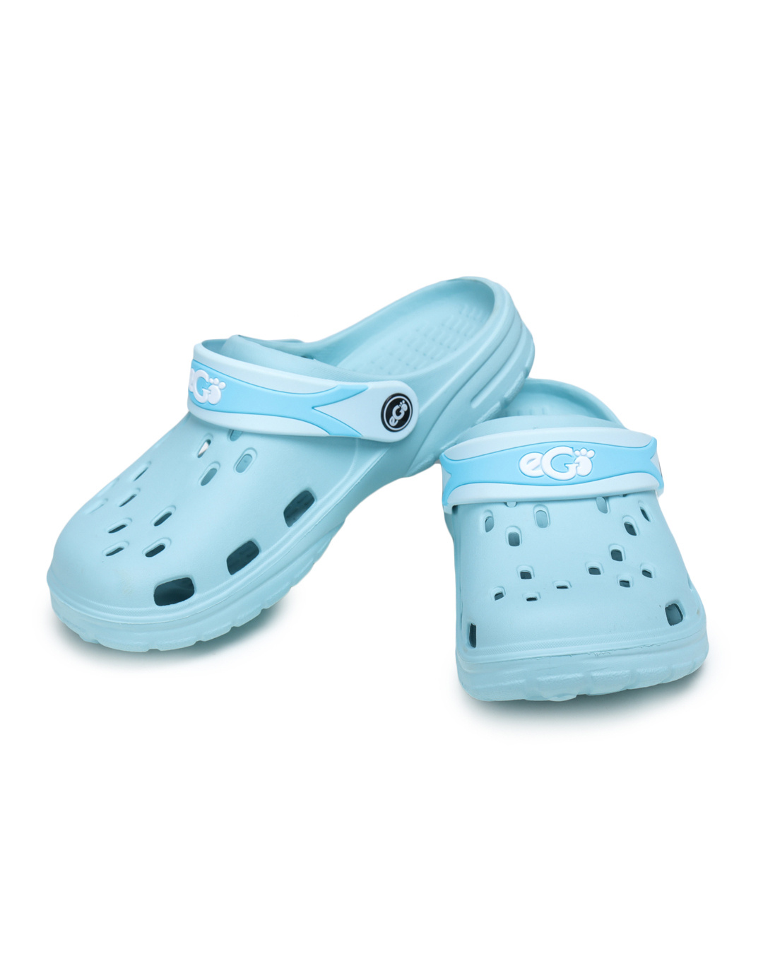 Buy Ego Shoes Women Blue Solid Synthetic Clogs Online in India at Bewakoof