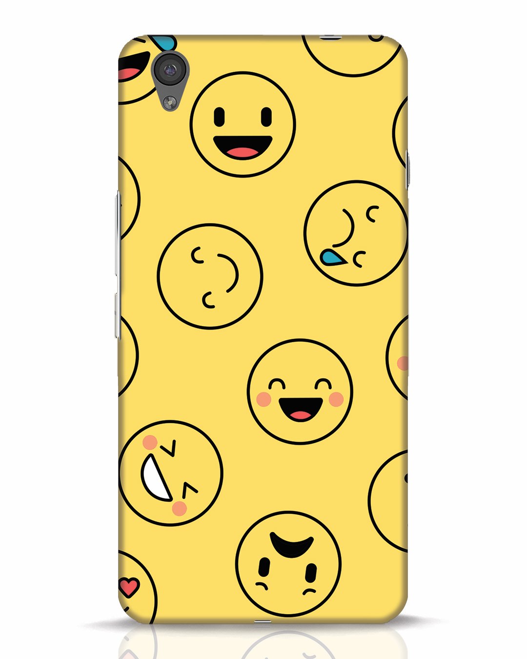 Buy Emojis OnePlus X Mobile Cover Online in India at Bewakoof