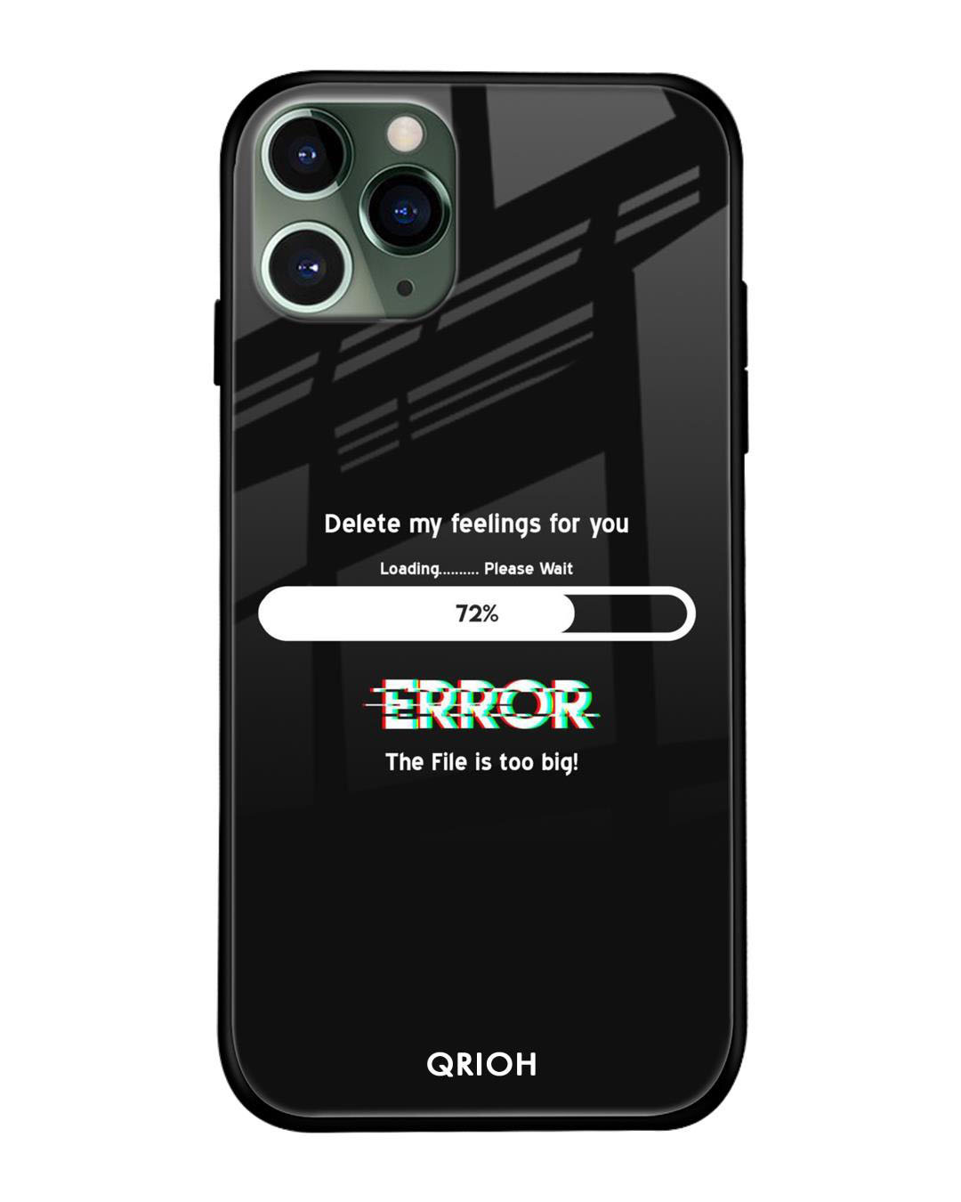 Buy Error Premium Glass Case for Apple iPhone 11 Pro Max (Shock Proof ...