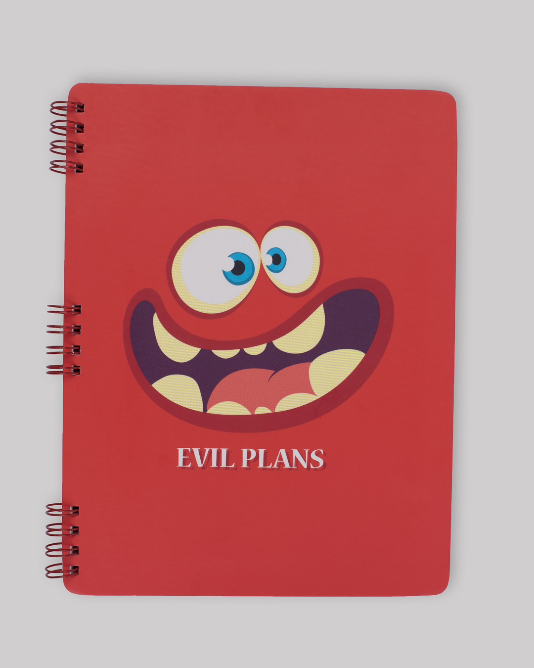 Buy Evil Plans Spiral Notebooks Online in India at Bewakoof