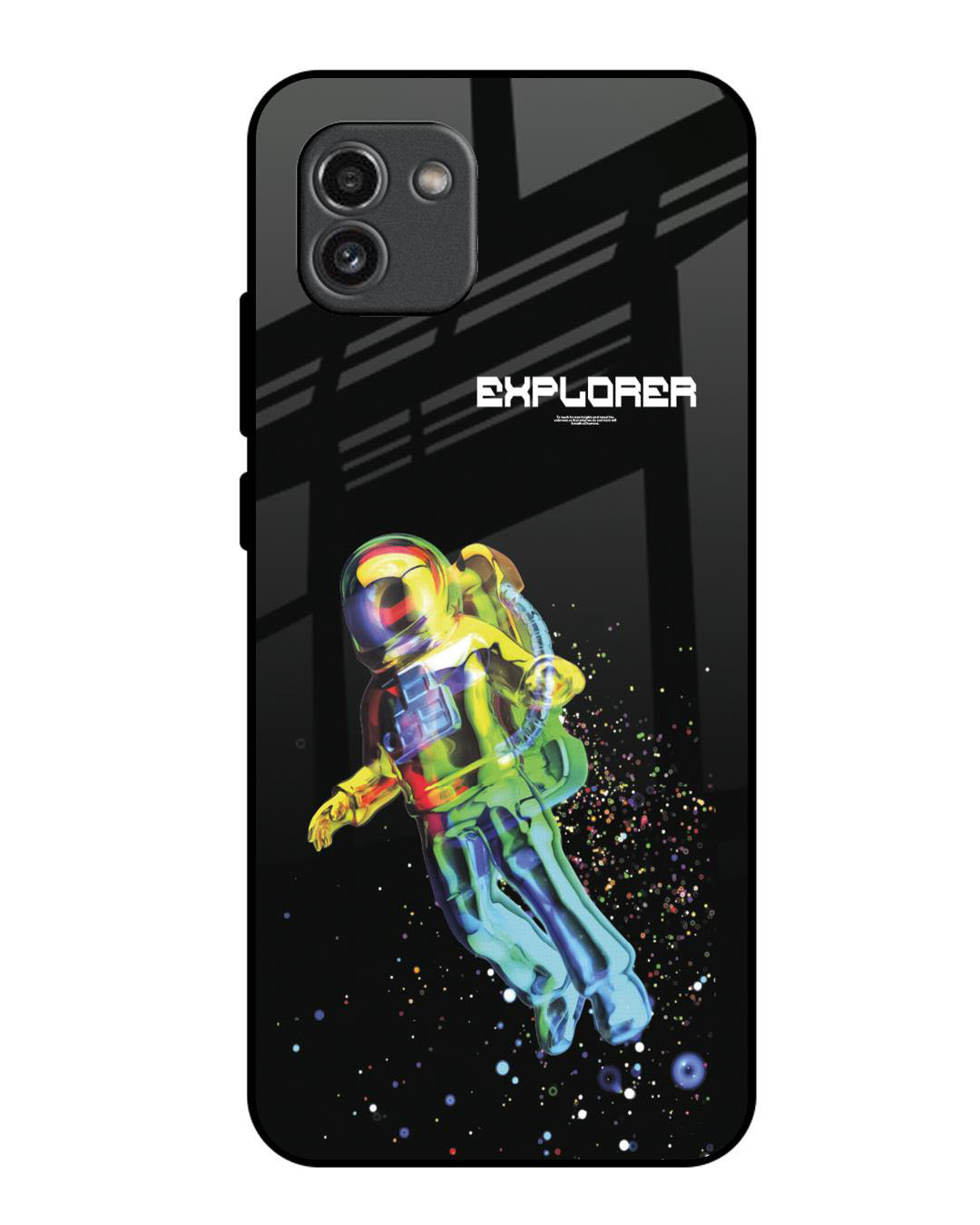 Buy Explorer Nasa Premium Glass Cover for Samsung Galaxy A03 Online in ...
