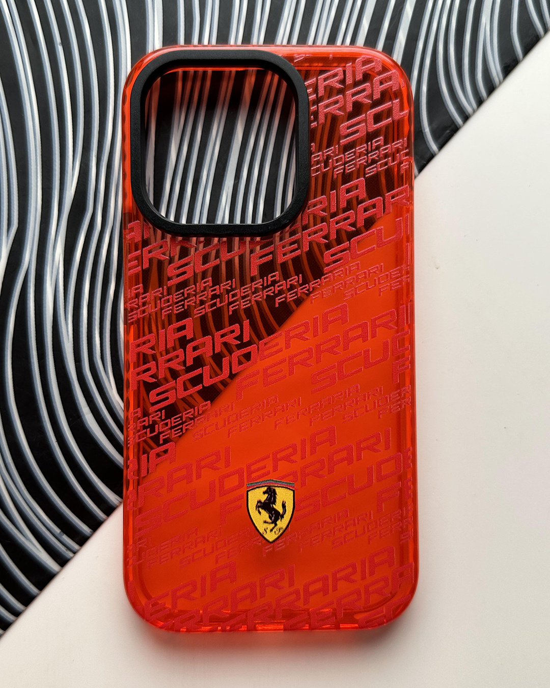 Buy Ferrari Red Bumper Case For Apple iPhone 13 Pro Online in India at ...