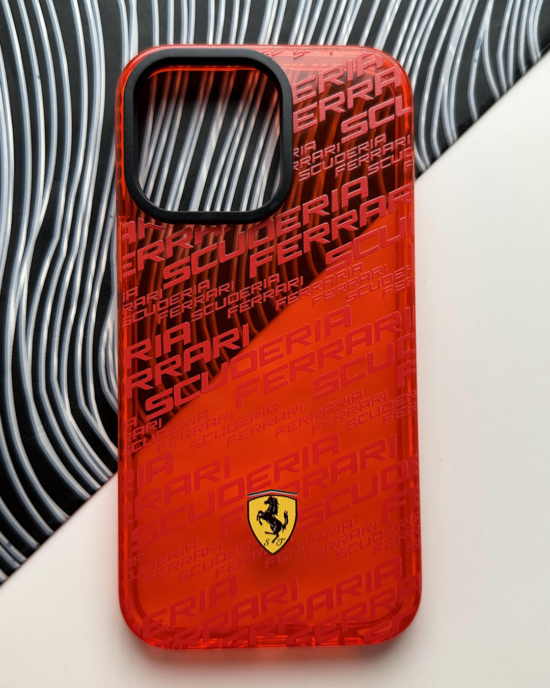 Buy Ferrari Red Bumper Case For Apple iPhone 13 Pro Max Online in India ...