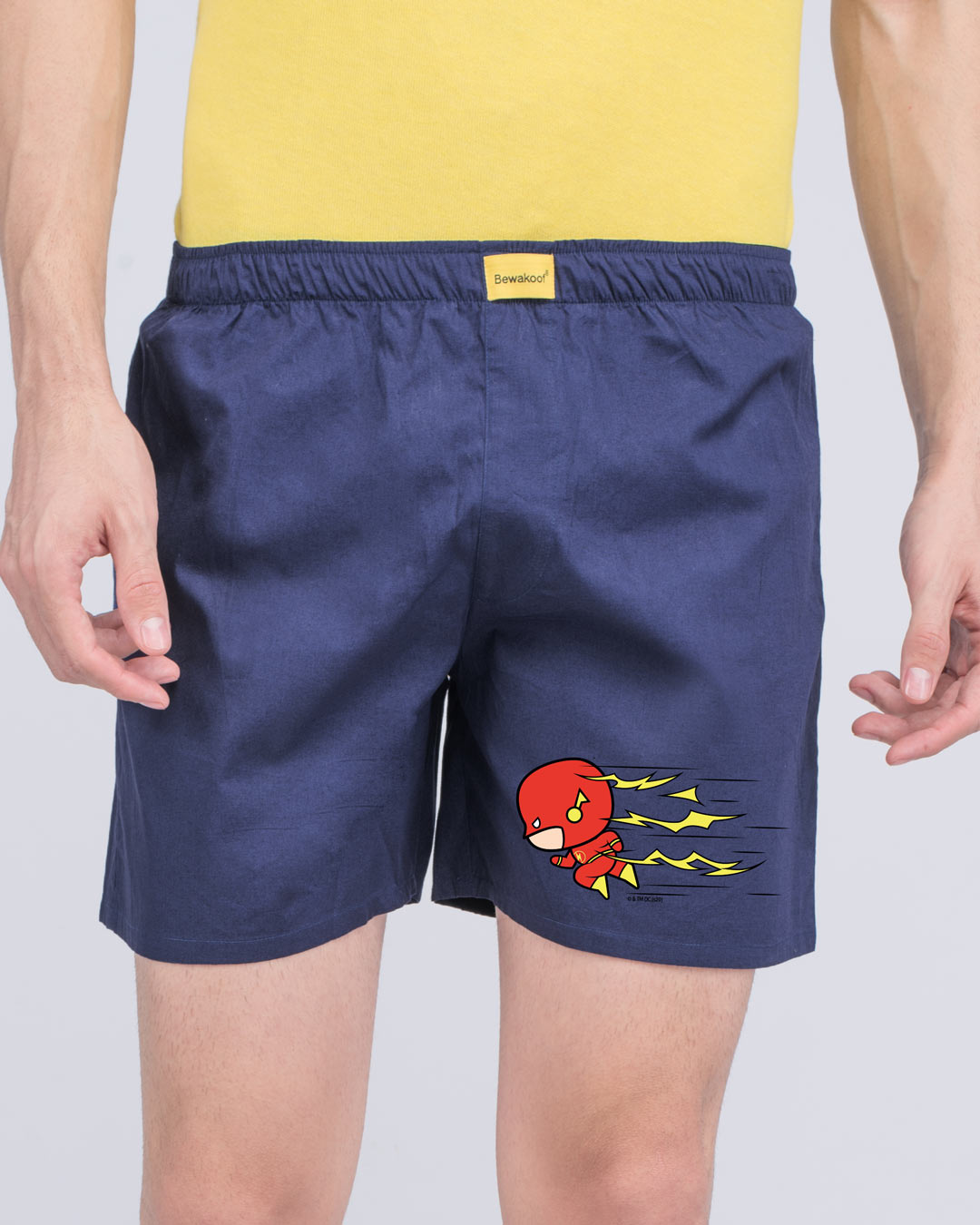 Buy Flash Chibi Side Printed Boxer Nebula Blue (FL) Online in India at ...