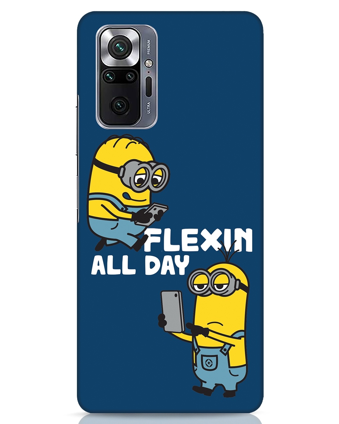 Buy Flexin Minions Designer Hard Cover for Xiaomi Redmi Note 10 Pro Max ...