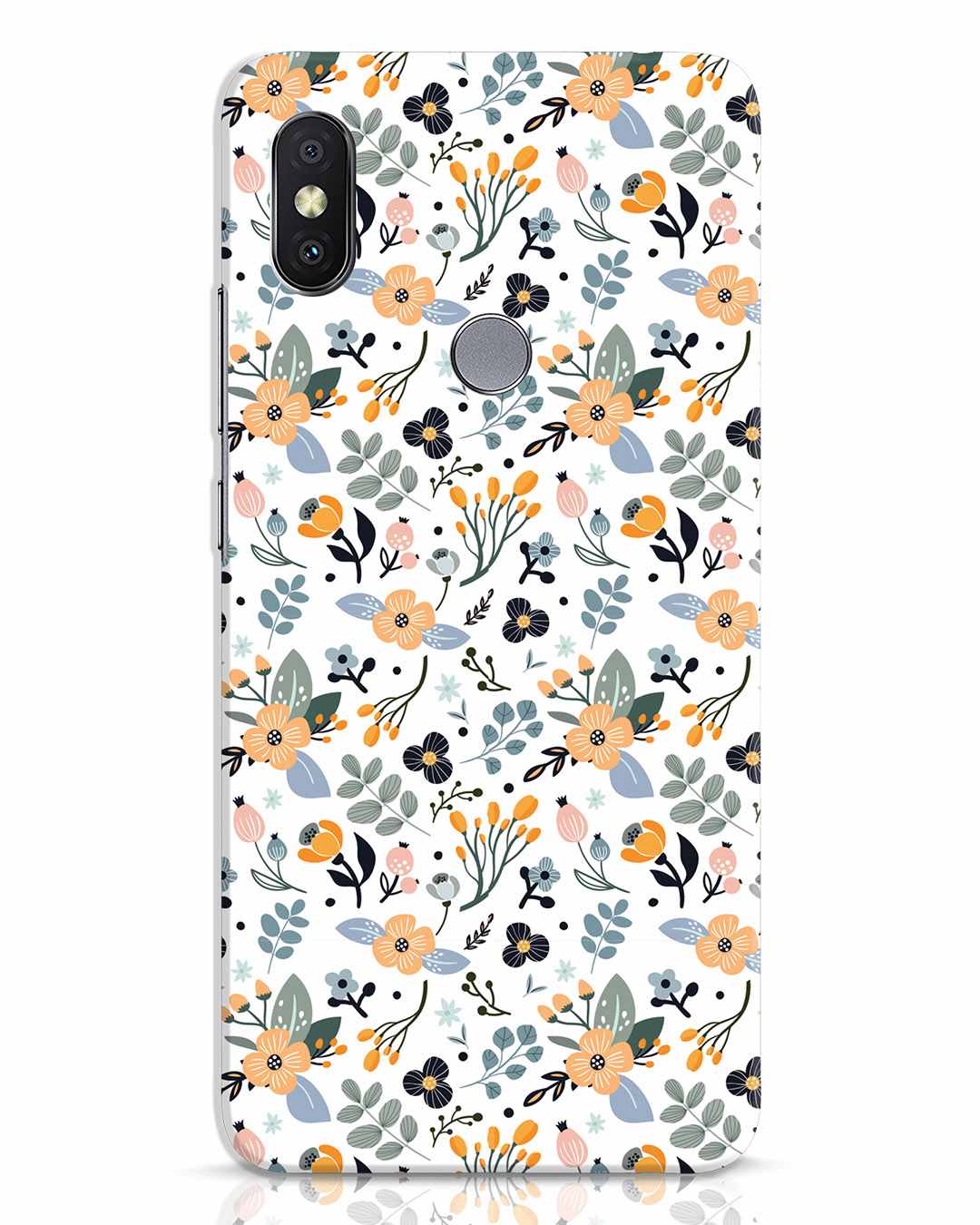 Buy Floral Pattern Xiaomi Redmi Y2 Mobile Cover for Unisex Online at ...
