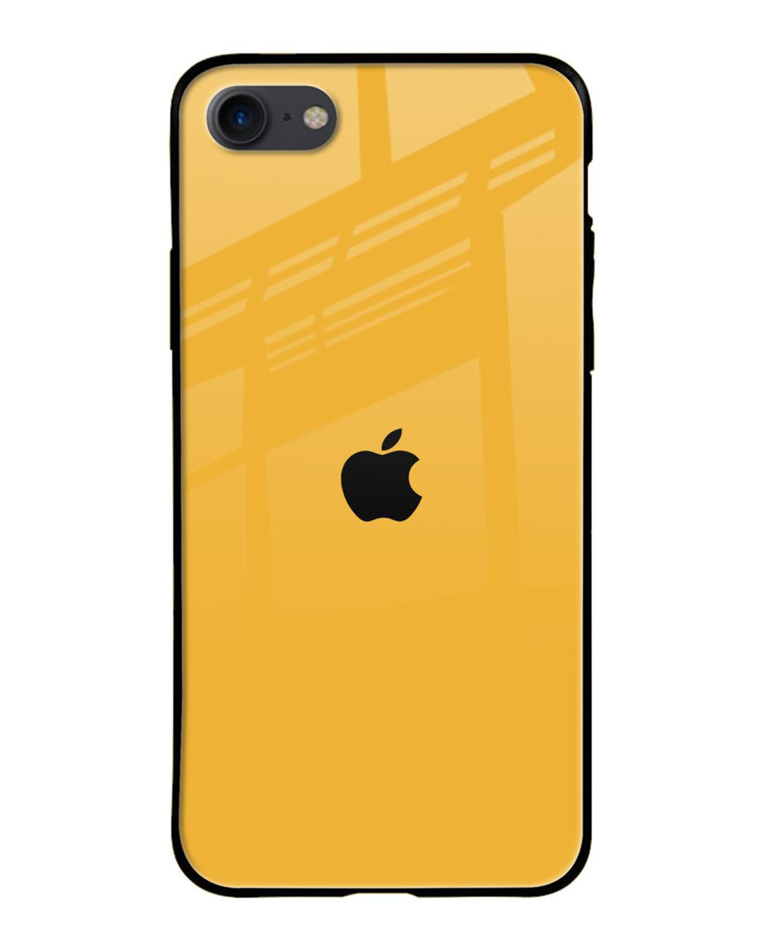 Buy Fluorescent Yellow Premium Glass Case for Apple iPhone SE 2020 ...