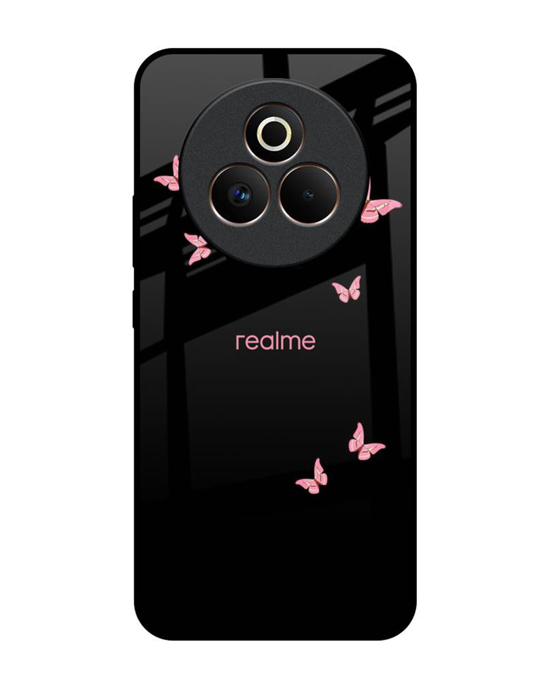 Buy Fly Butterfly Premium Glass Cover for Realme P3 Pro 5G(Shock Proof ...
