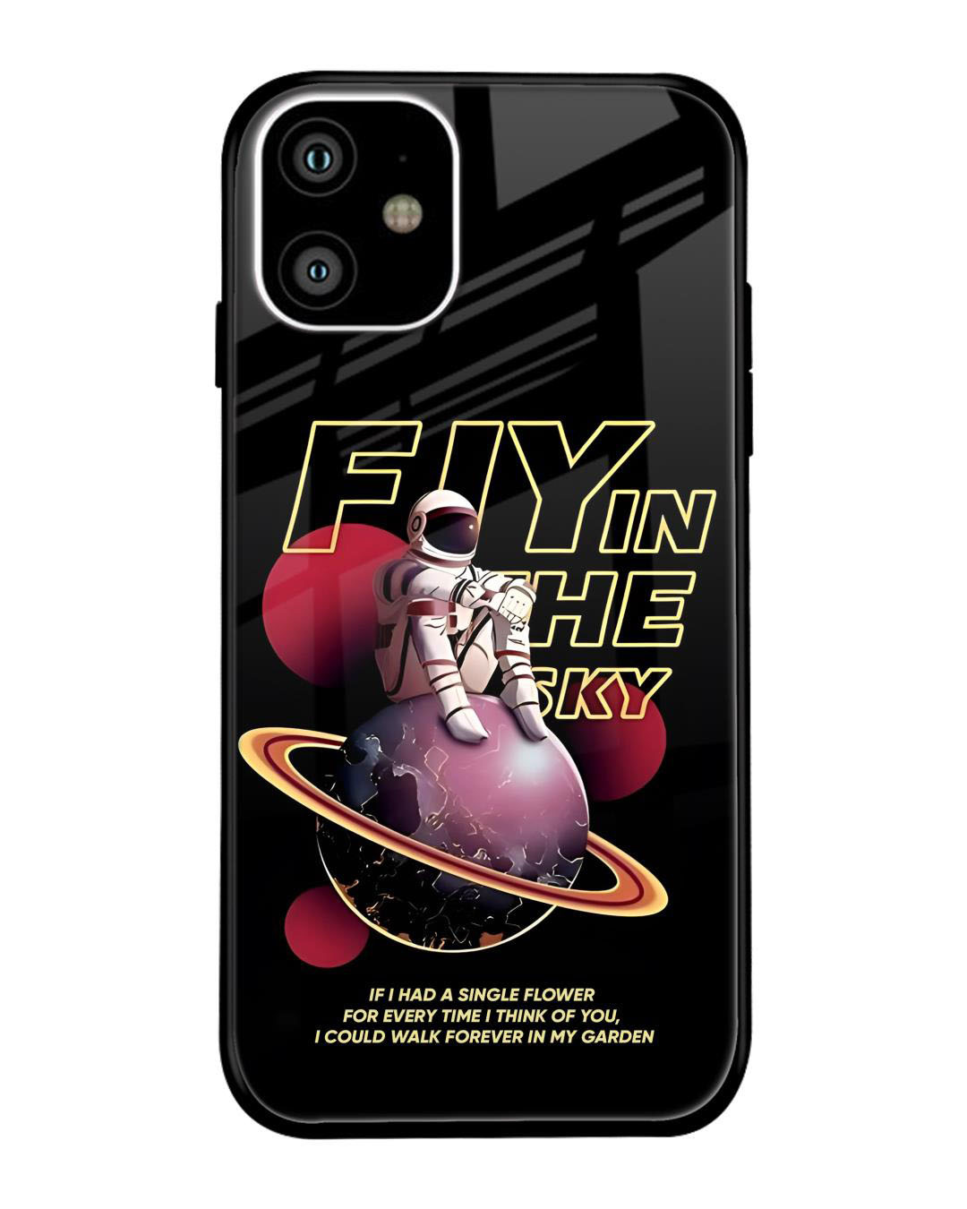 Buy Fly In Sky Premium Glass Case for Apple iPhone 11 (Shock Proof, Scratch Resistant) Online in ...