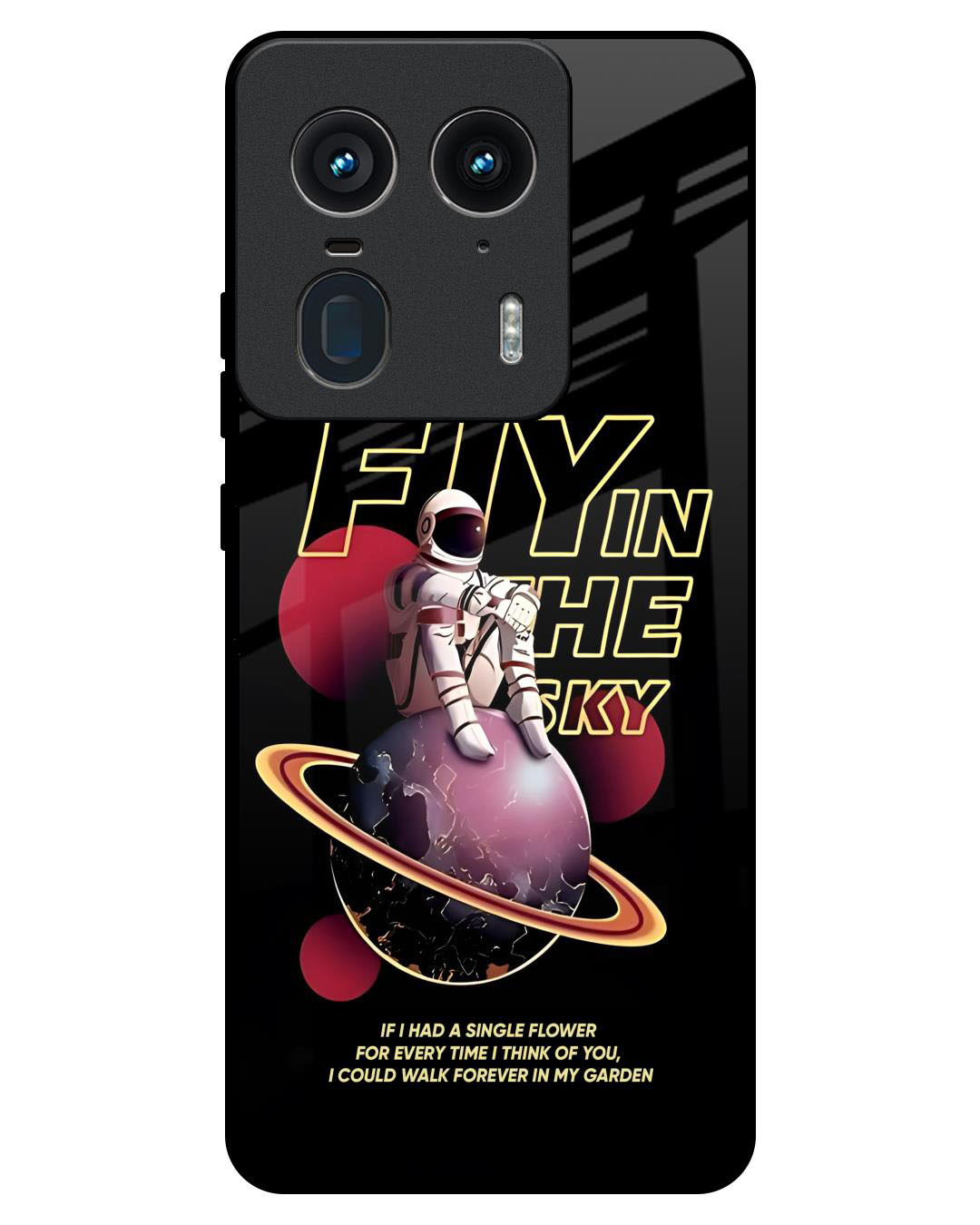 Buy Fly In Sky Premium Glass Case for Motorola Edge 50 Ultra 5G (Shock ...