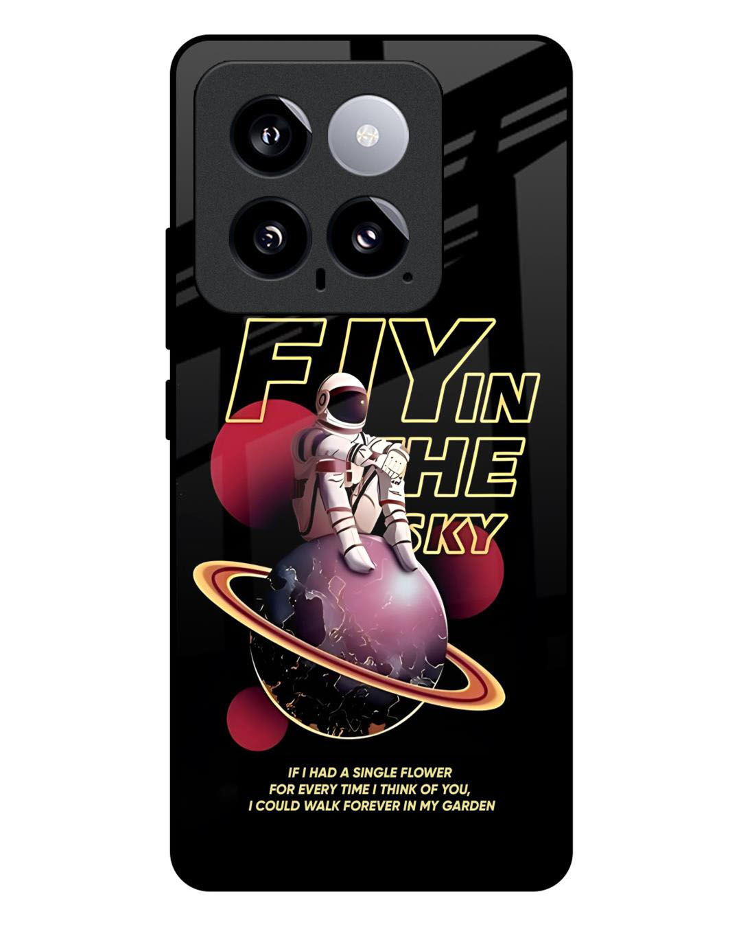 Buy Fly In Sky Premium Glass Case for Xiaomi 14(Shock Proof, Scratch ...