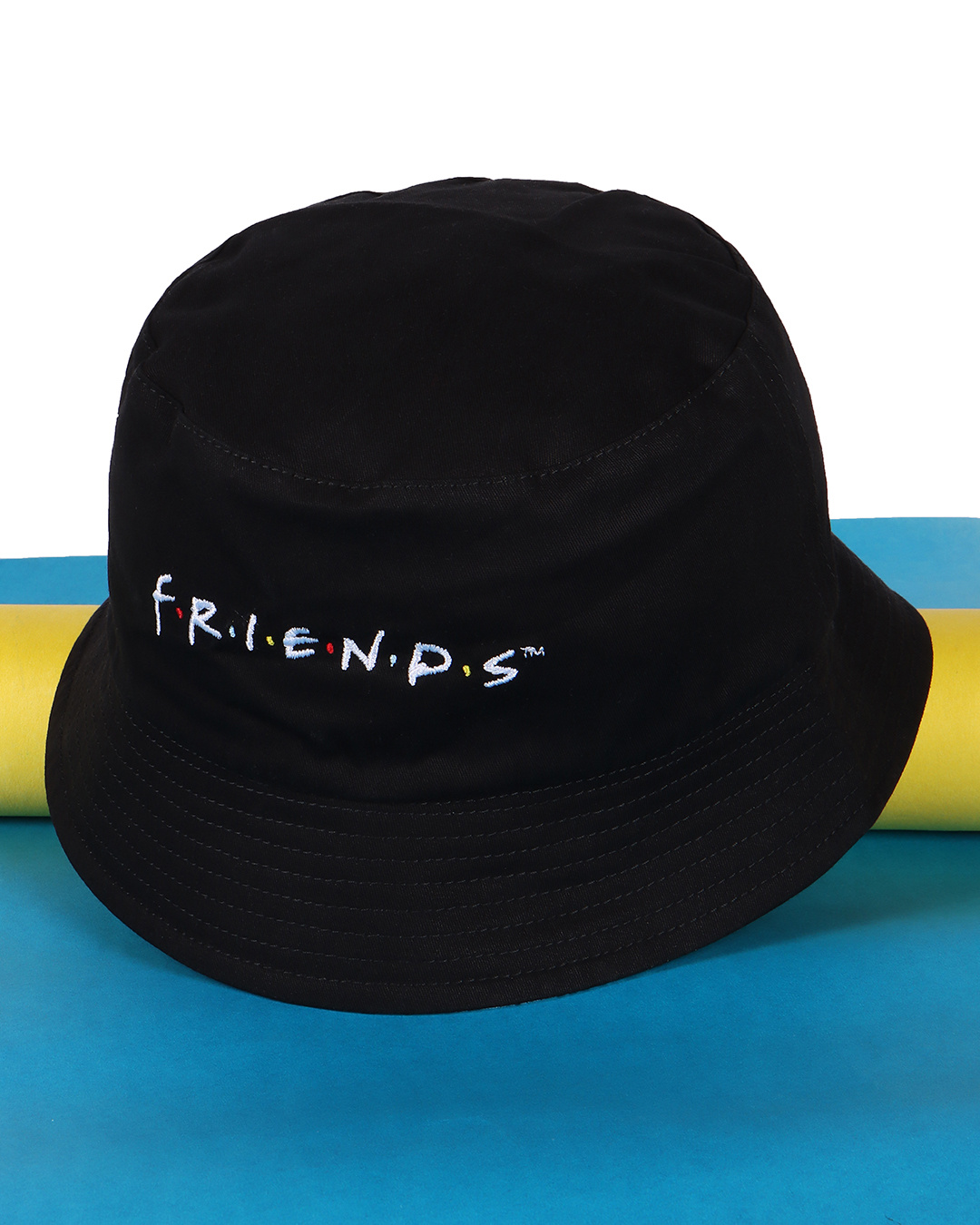 Buy Unisex Black Friends Printed Reversible Hat Online in India at Bewakoof
