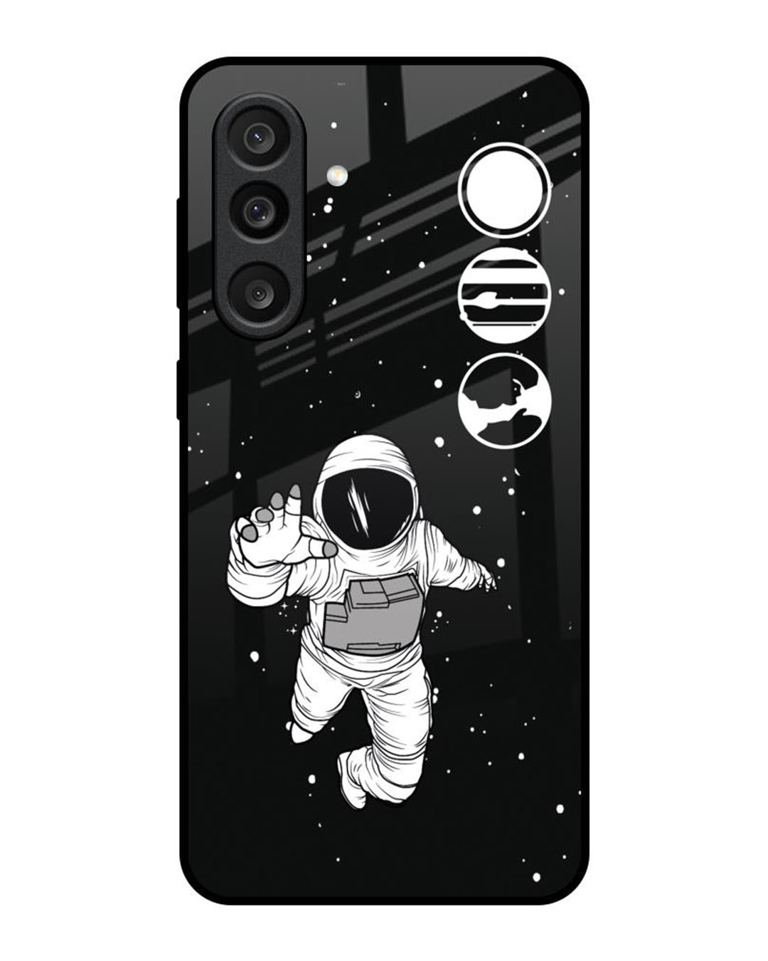 Buy Fun Astronaut Premium Glass Cover for Samsung Galaxy M56 5G Online ...